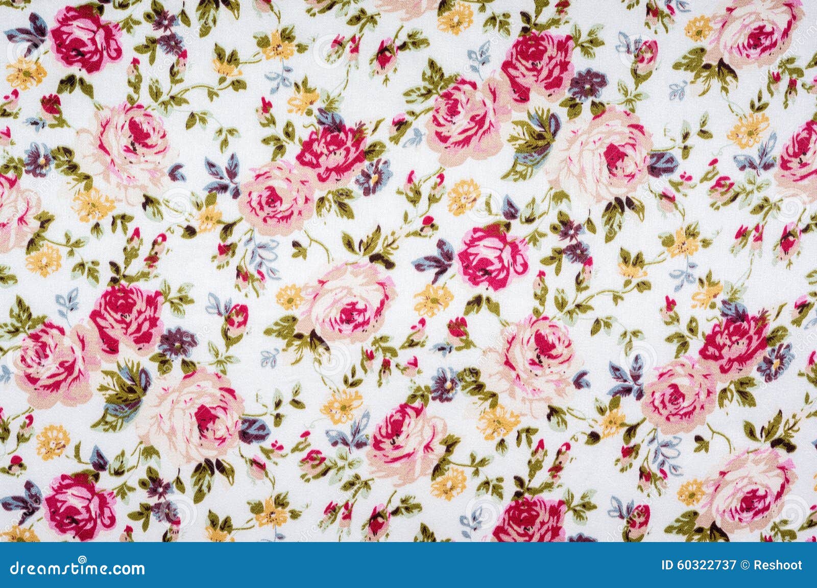 Floral pattern fabric stock image. Image of bouquet, design - 60322737