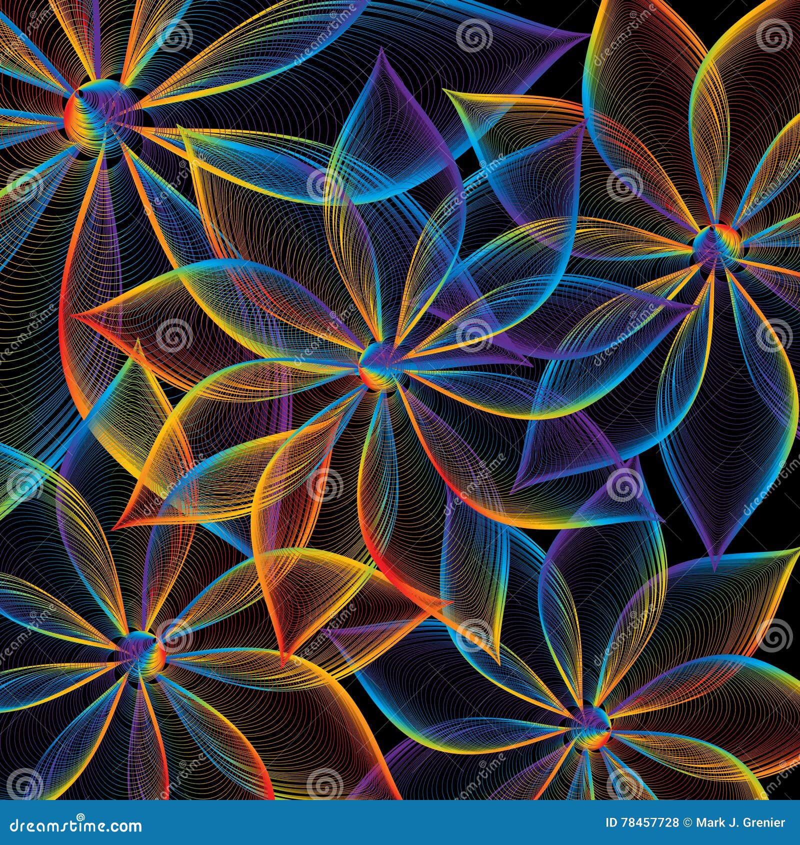 Floral Pattern stock illustration. Illustration of decorative - 78457728