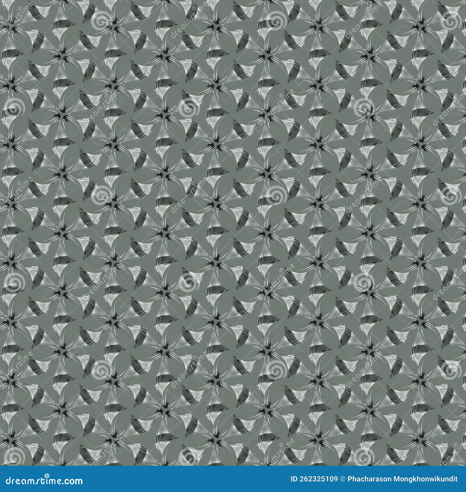 Floral Pattern, Vintage Geometric Pattern. Retro Style and Aesthetic ...