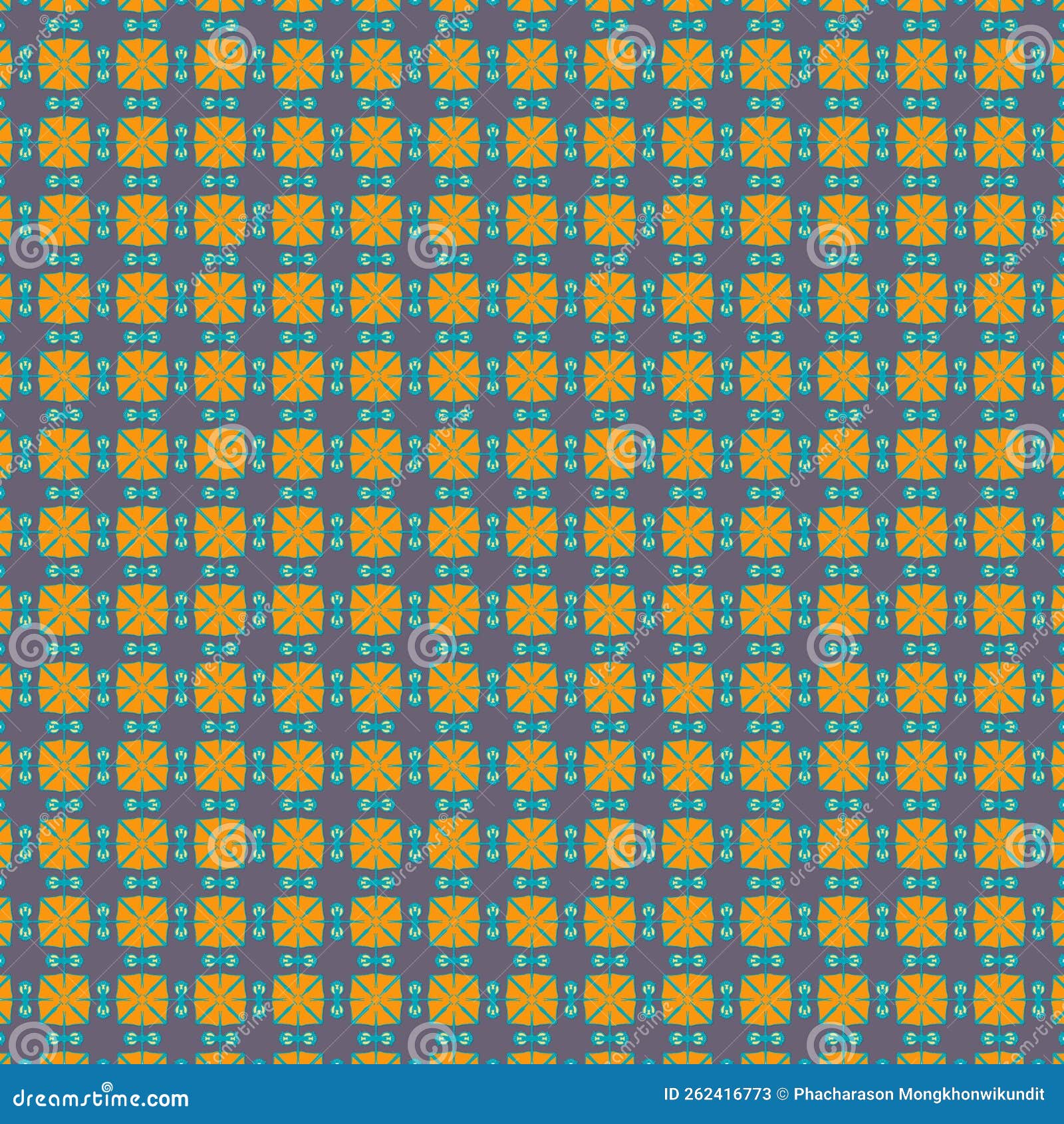 Floral Pattern, Vintage Geometric Pattern. Retro Style and Aesthetic ...