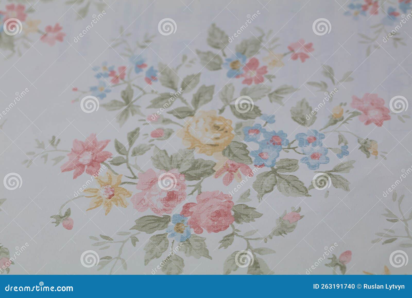 Floral Patterned Textured Background, Wallpaper Stock Photo - Image of ...