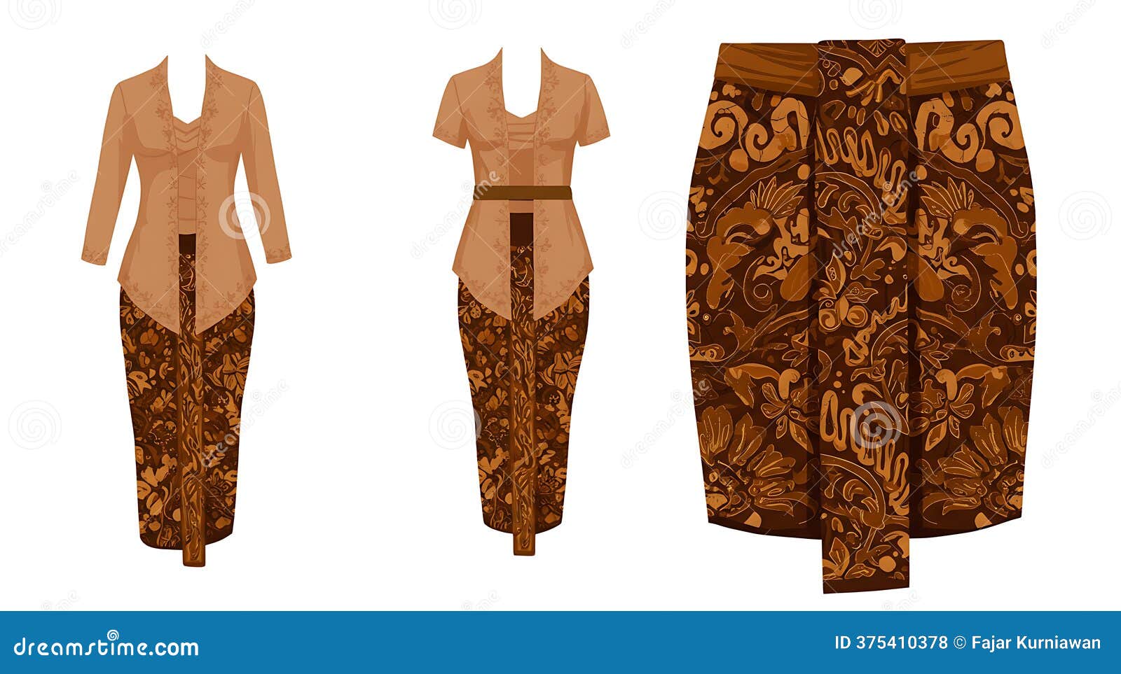 Kebaya Cartoons, Illustrations & Vector Stock Images - 2500 Pictures to ...