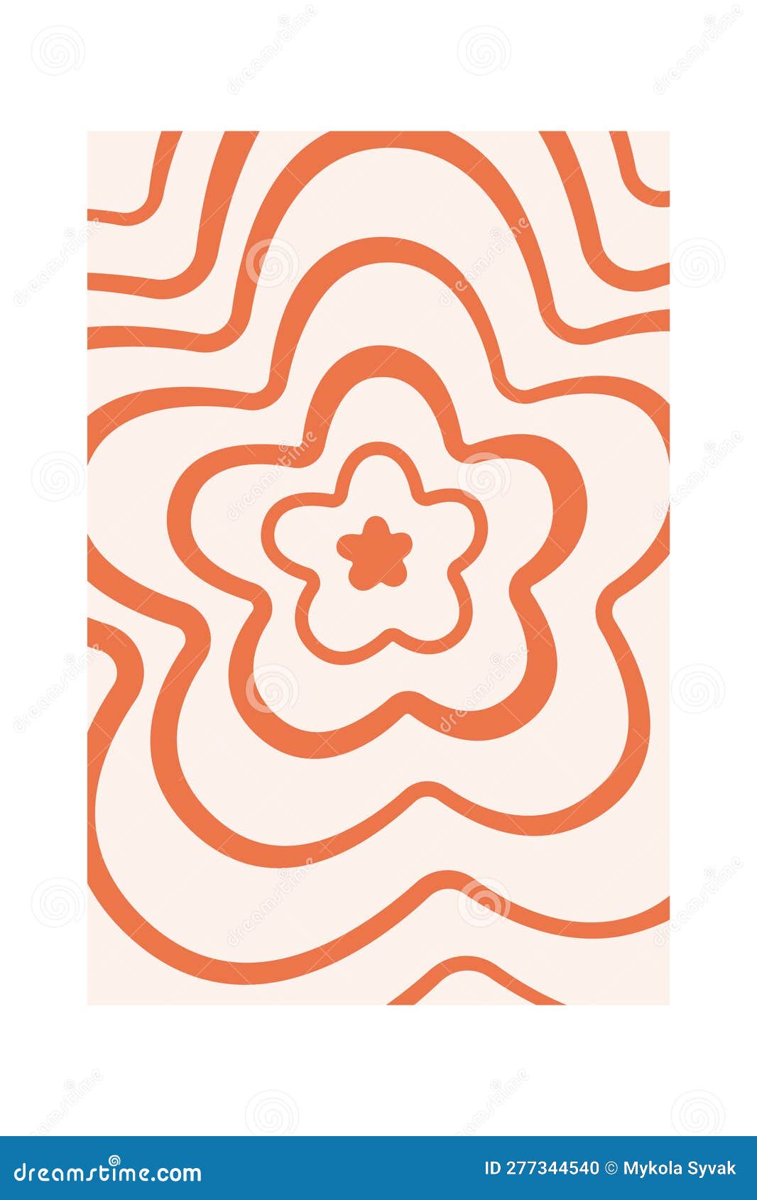 Floral Rectangle Pattern stock vector. Illustration of texture - 277344540