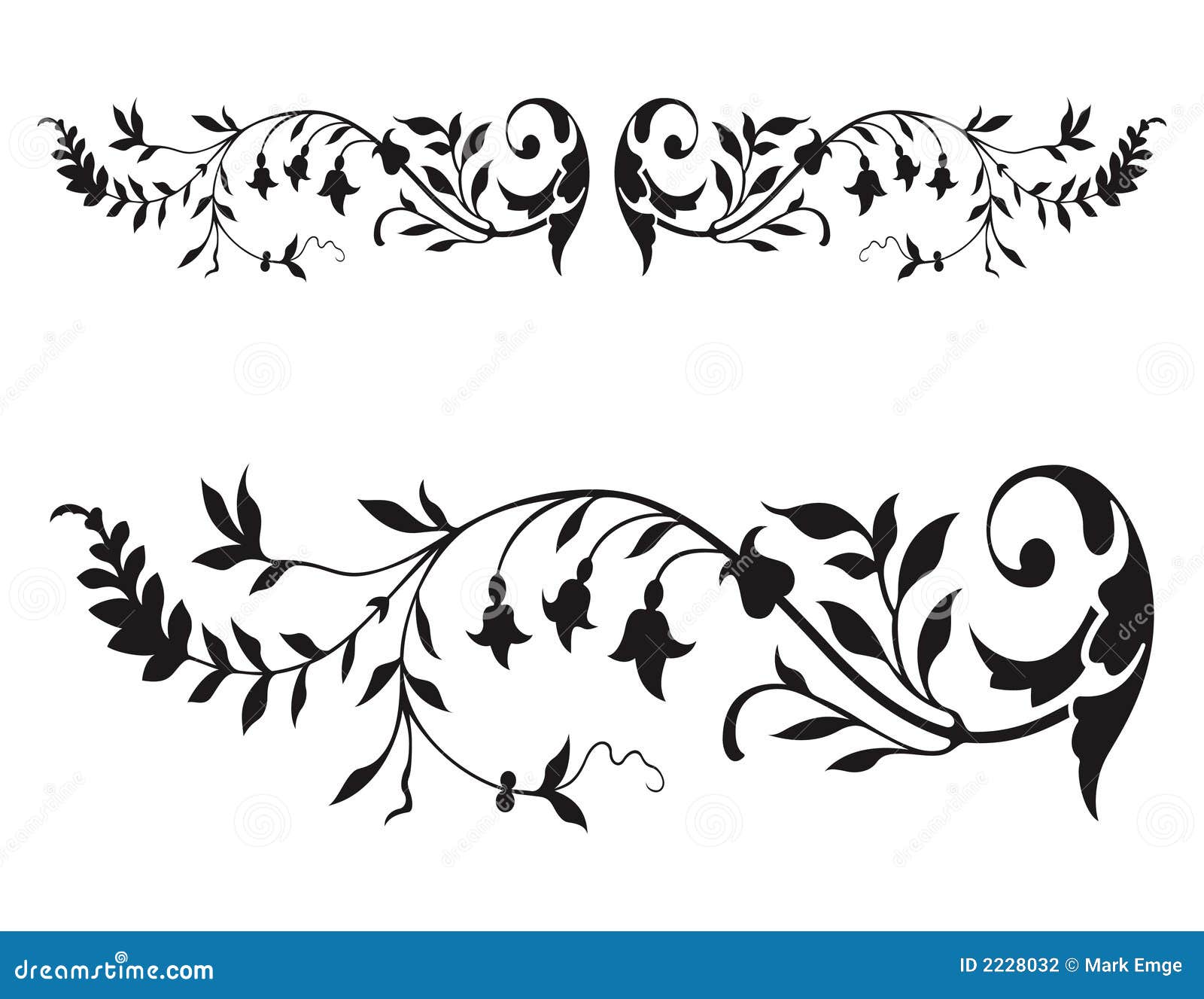 Renaissance Iron Work Pattern Cartoon Vector | CartoonDealer.com #68362947