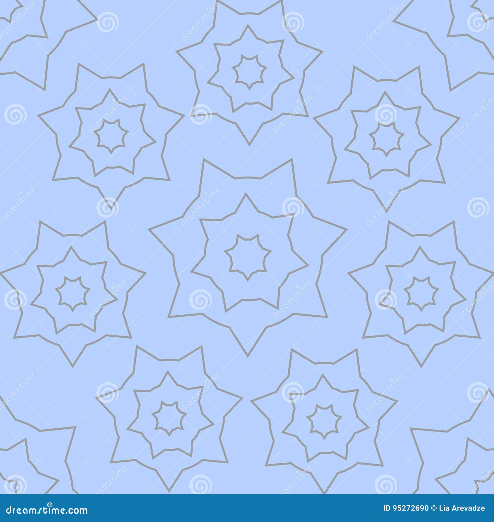 Floral Repeatable Background for Wallpapers, Banners and Covers Stock ...