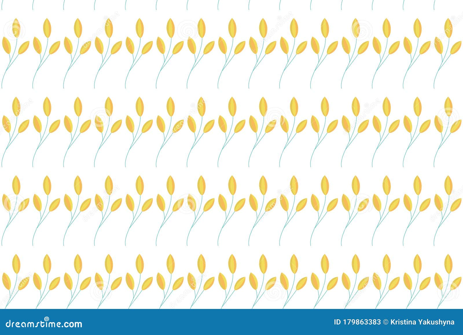 Floral Repeating Pattern. Summer Floral Background Stock Illustration ...