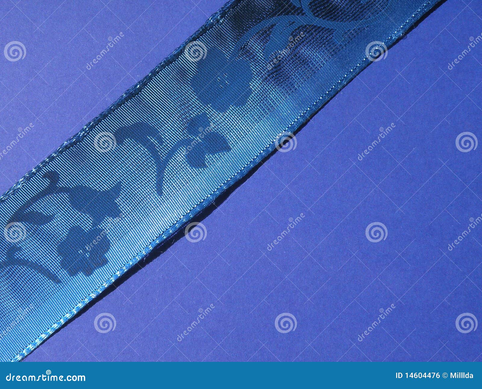Floral ribbon stock photo. Image of isolated, fabric - 14604476