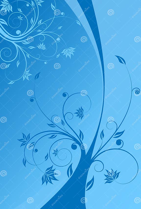 Floral scroll background stock vector. Illustration of stencil - 4933856