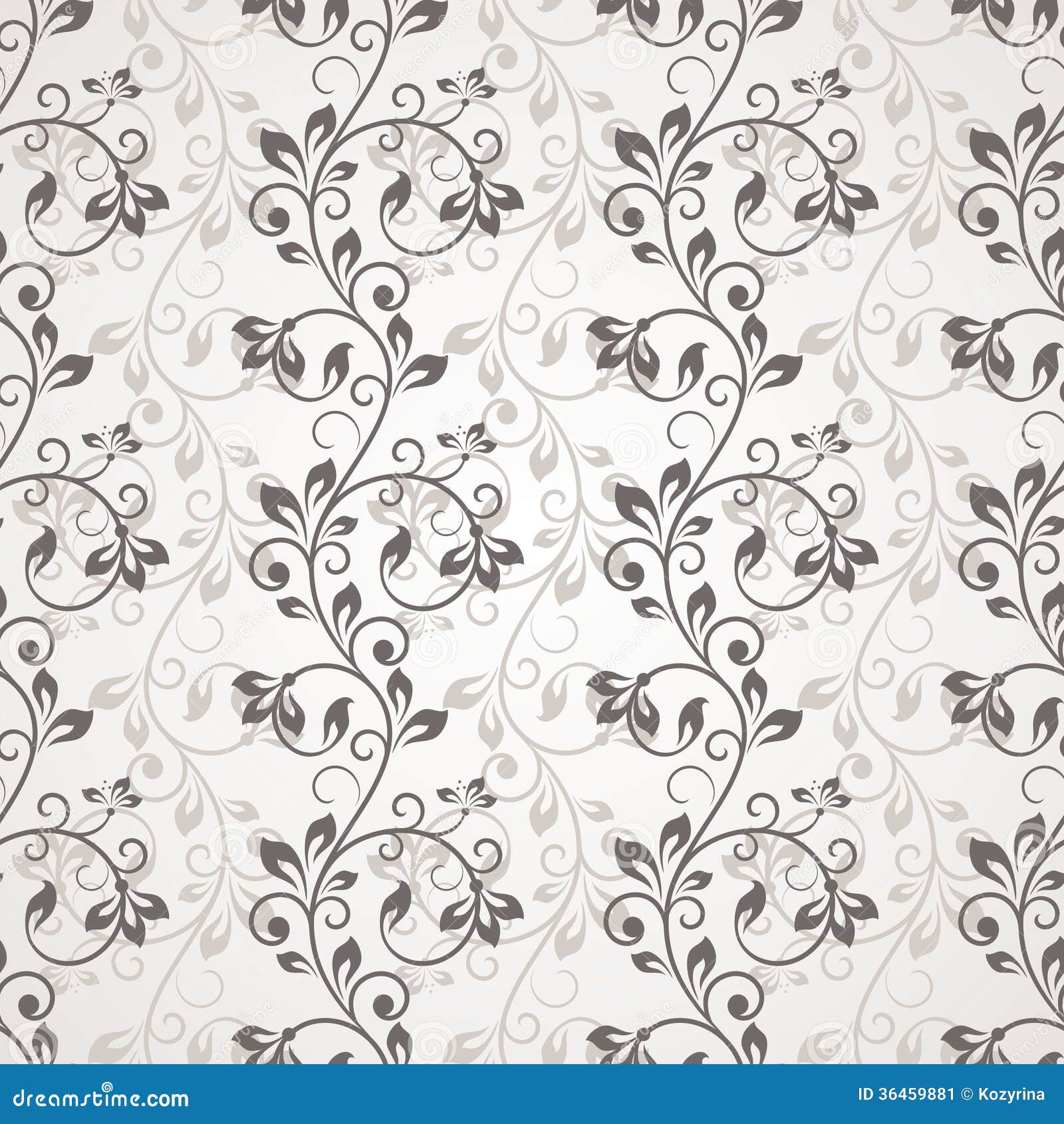 Floral seamless. stock vector. Illustration of nature - 36459881