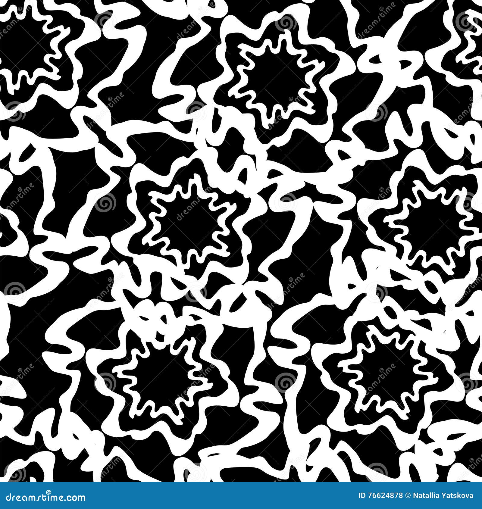 Floral seamless pattern stock vector. Illustration of decoration - 76624878
