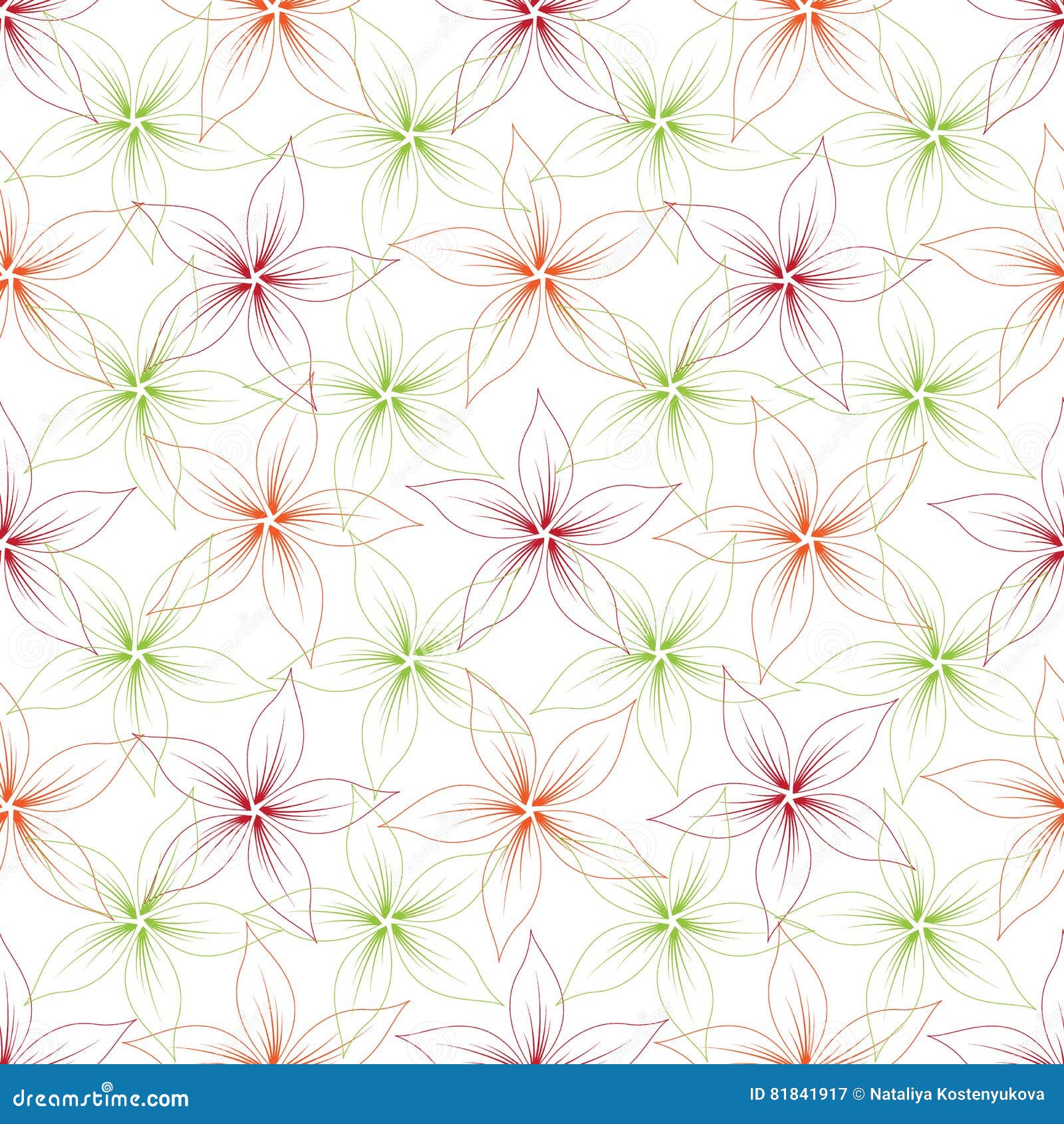 Floral seamless pattern stock vector. Illustration of cute - 81841917