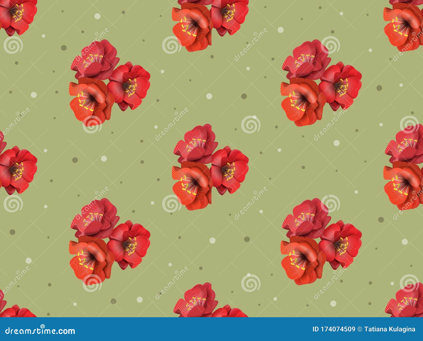 Floral seamless pattern stock illustration. Illustration of graphic ...