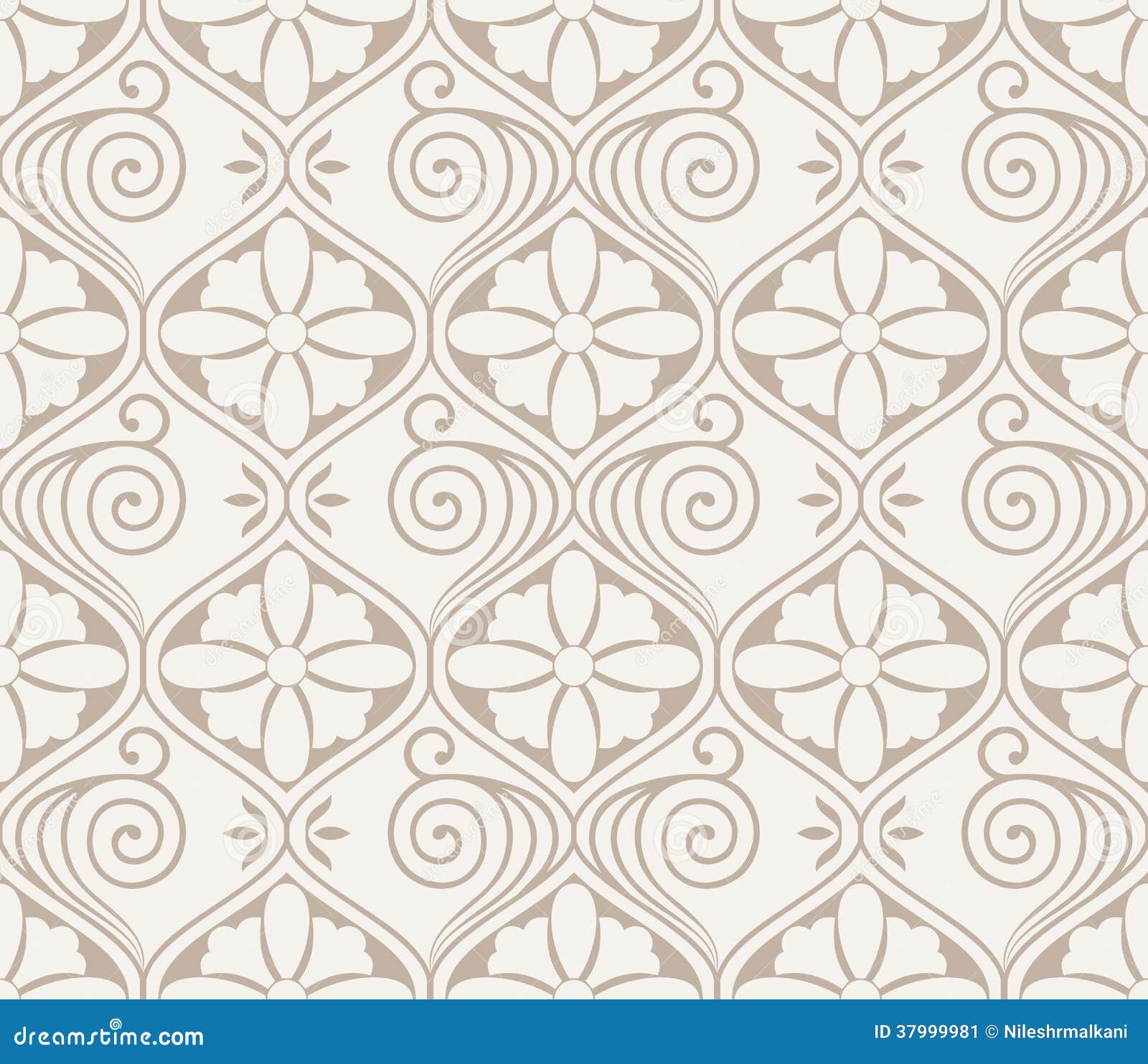 Floral Seamless Royal Wallpaper Stock Vector - Illustration of ...