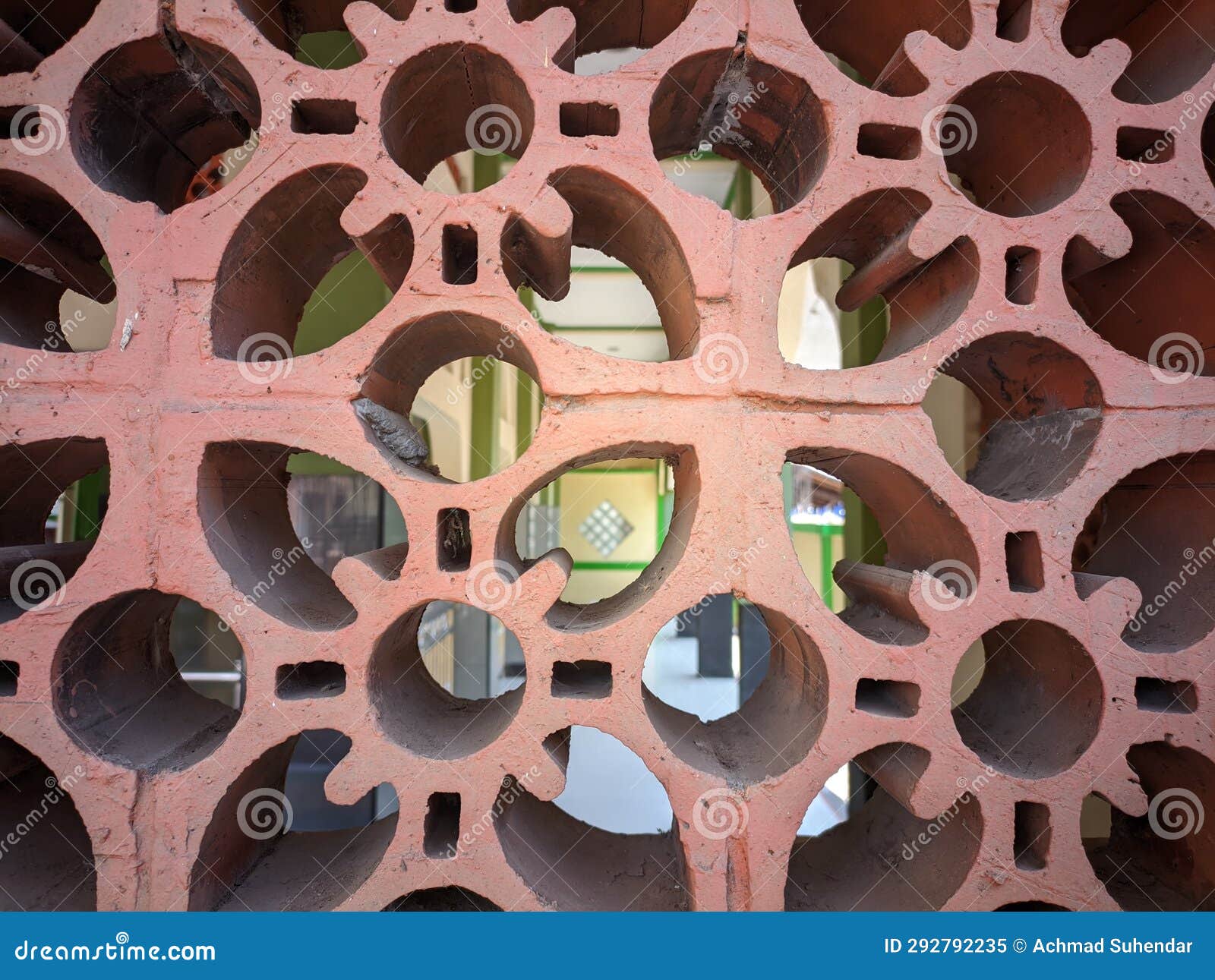 Floral-shaped Wind Ventilation Pattern Stock Image - Image of shaped ...