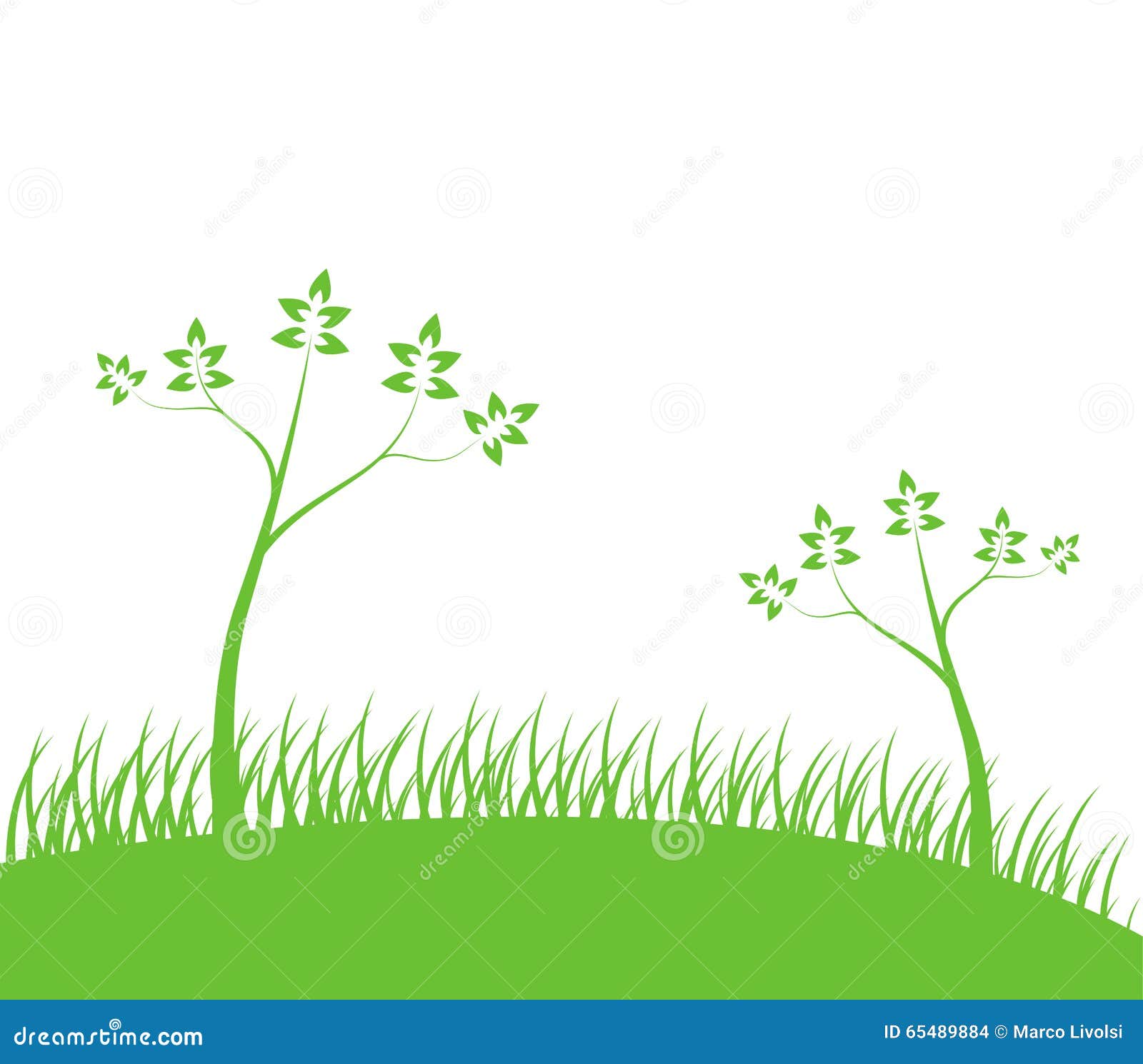 Floral spring illustrated stock illustration. Illustration of ...