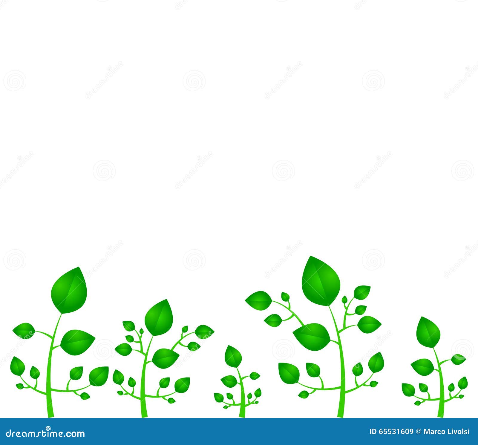 Floral spring illustrated stock illustration. Illustration of flowers ...