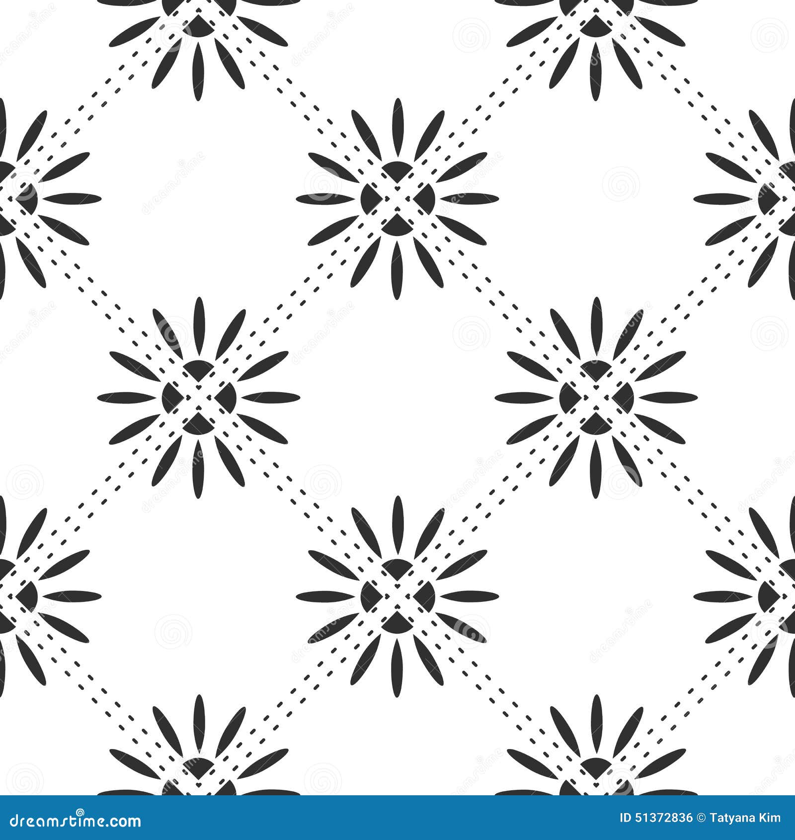 Floral square pattern stock illustration. Illustration of vintage ...