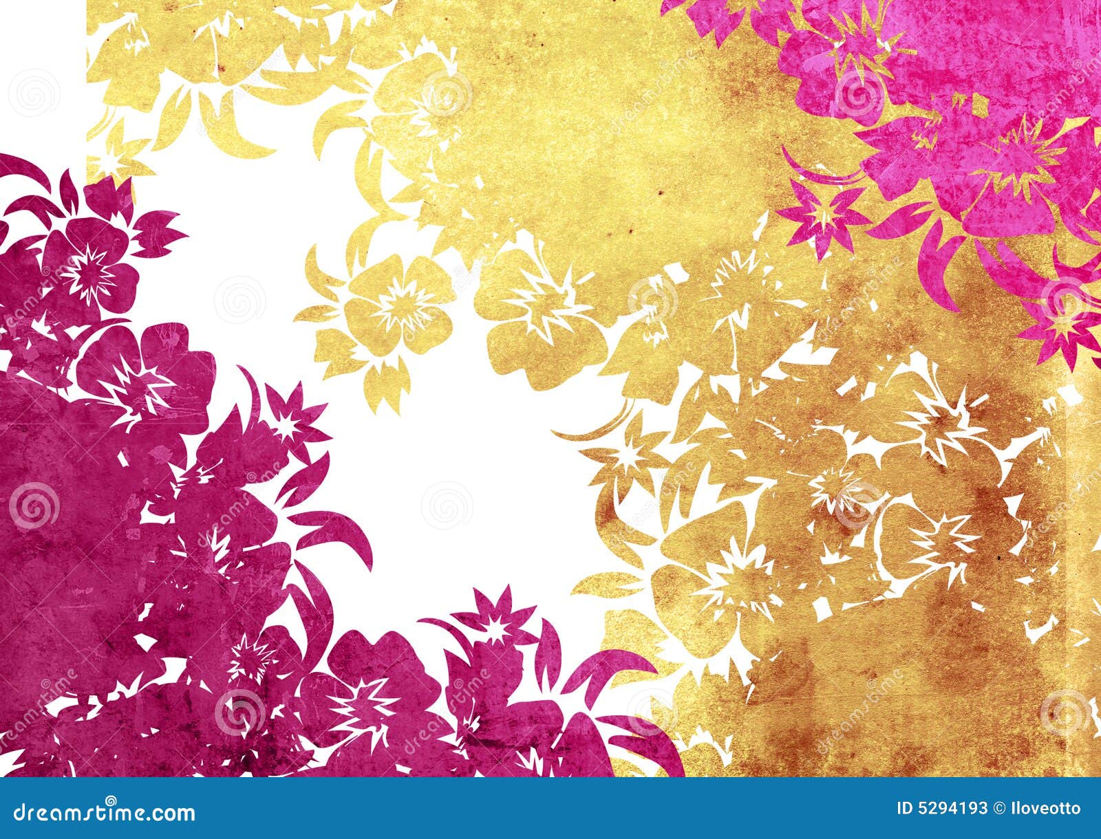 Floral style backgrounds stock illustration. Illustration of effect ...