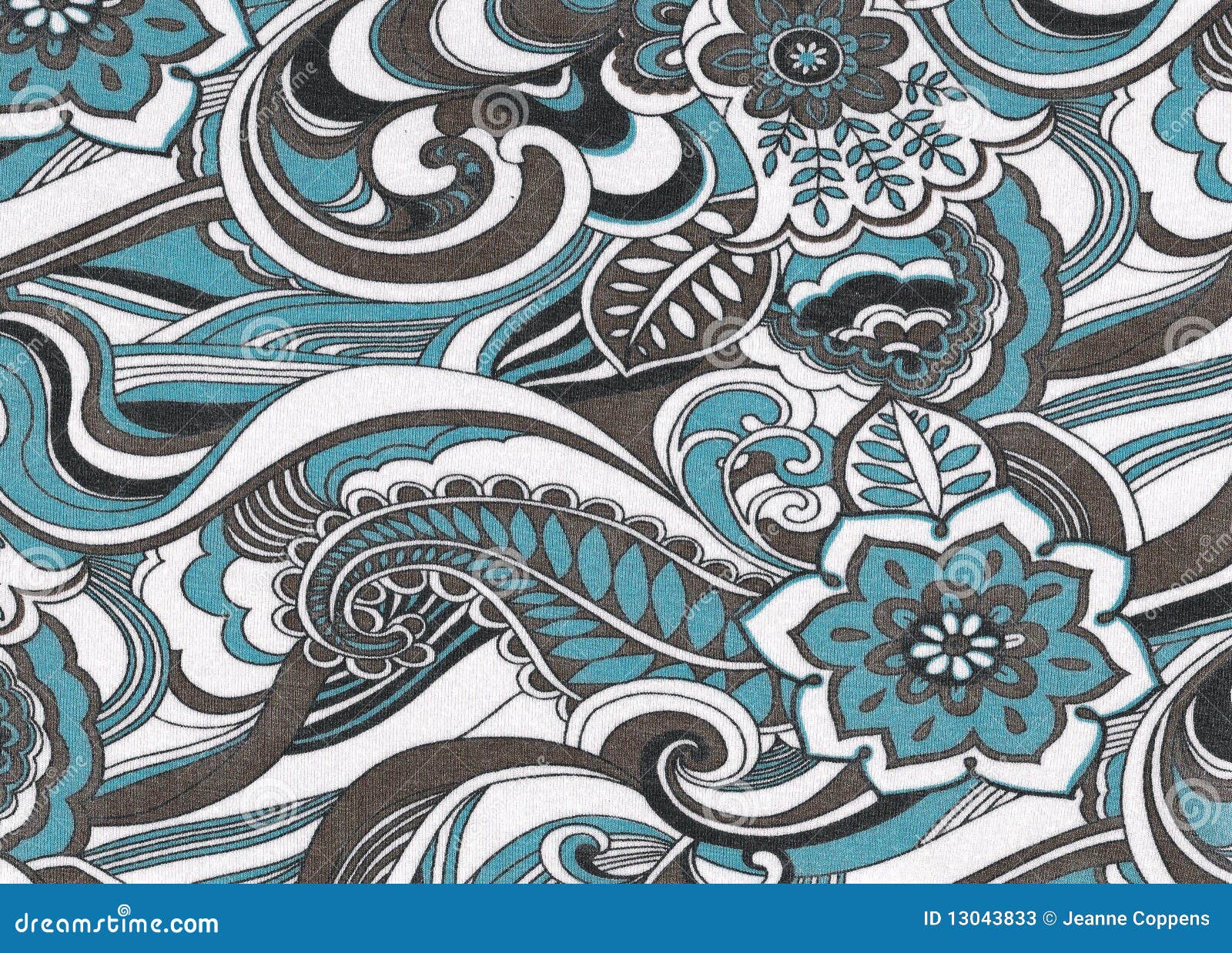 Floral textile pattern. stock image. Image of decorate - 13043833