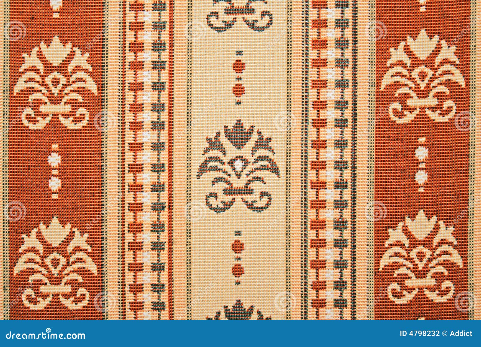 Floral textile pattern stock photo. Image of flower, flourish - 4798232