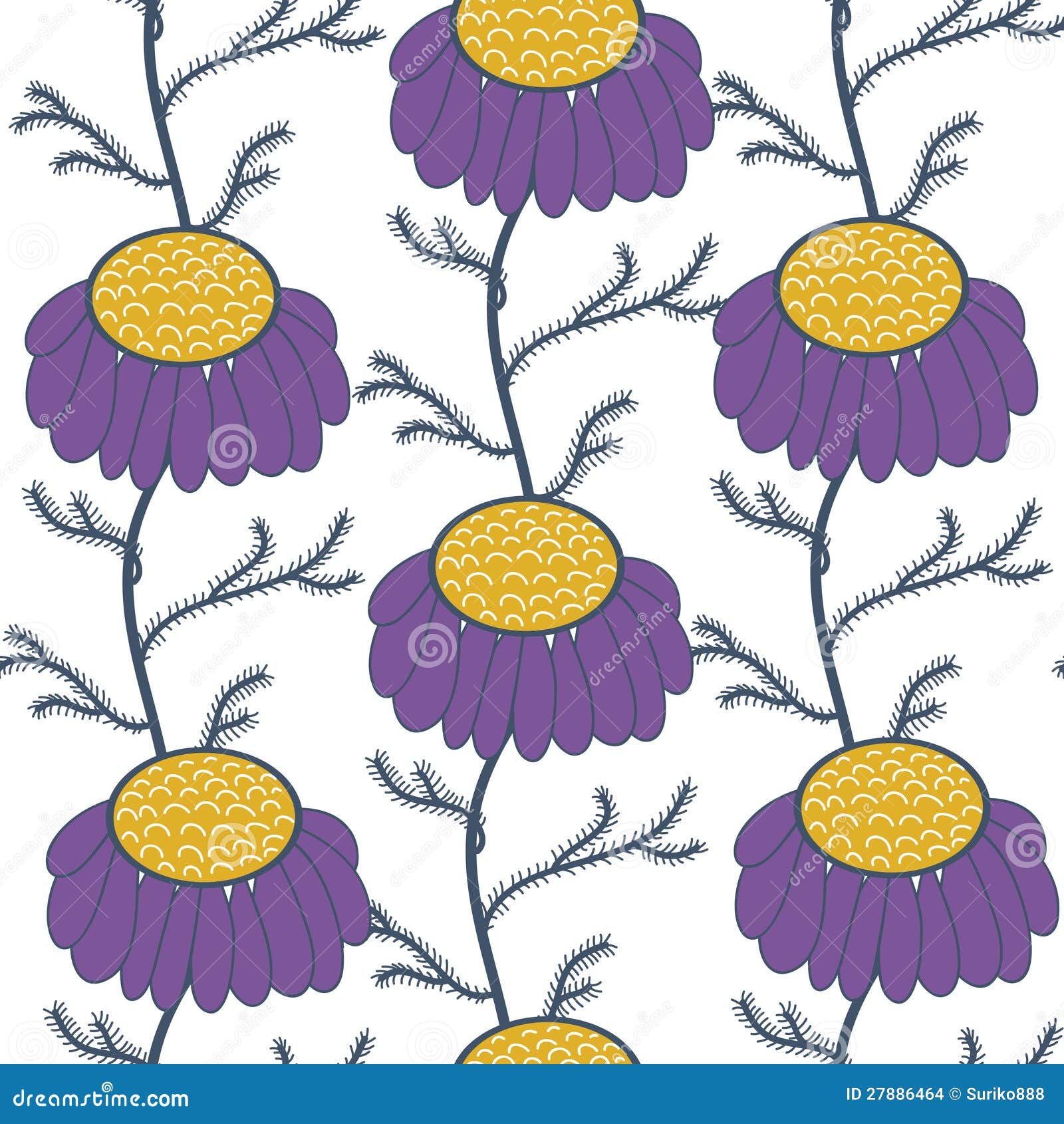 Floral texture stock vector. Illustration of pattern - 27886464