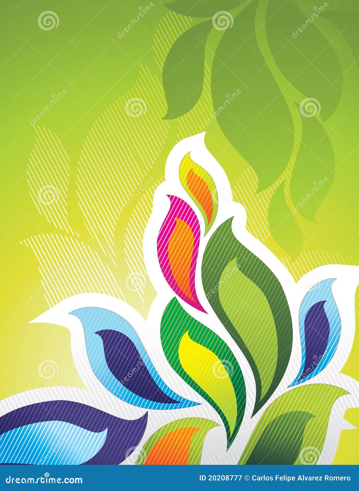 Floral Textures Illustration Stock Vector - Illustration of texture ...