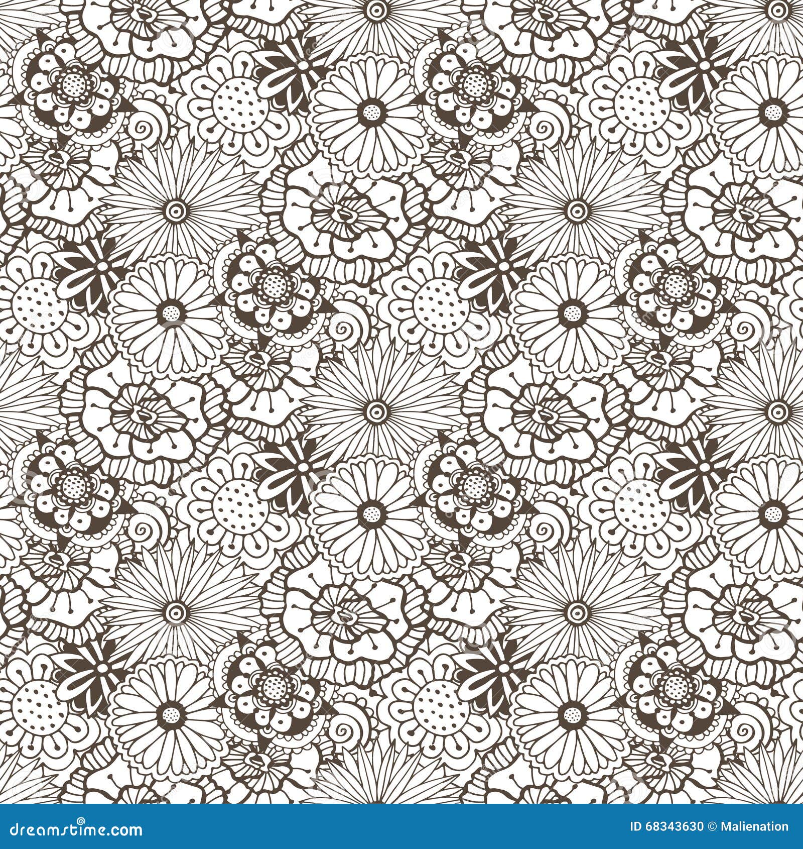 Fabric Design Coloring Pages
