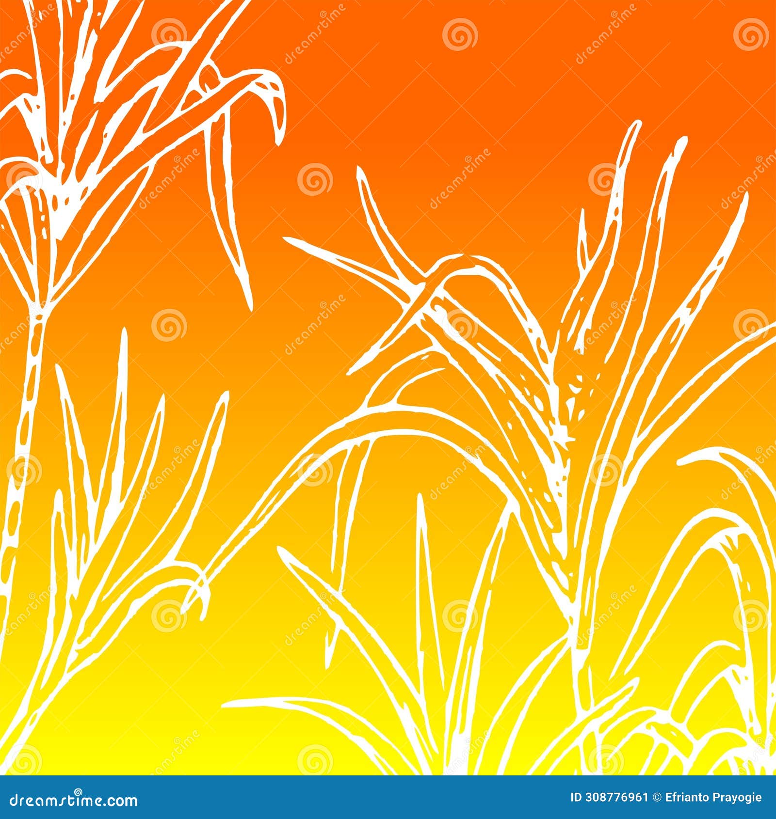 Floral Vector Design Color Gradation Illustration Stock Vector ...