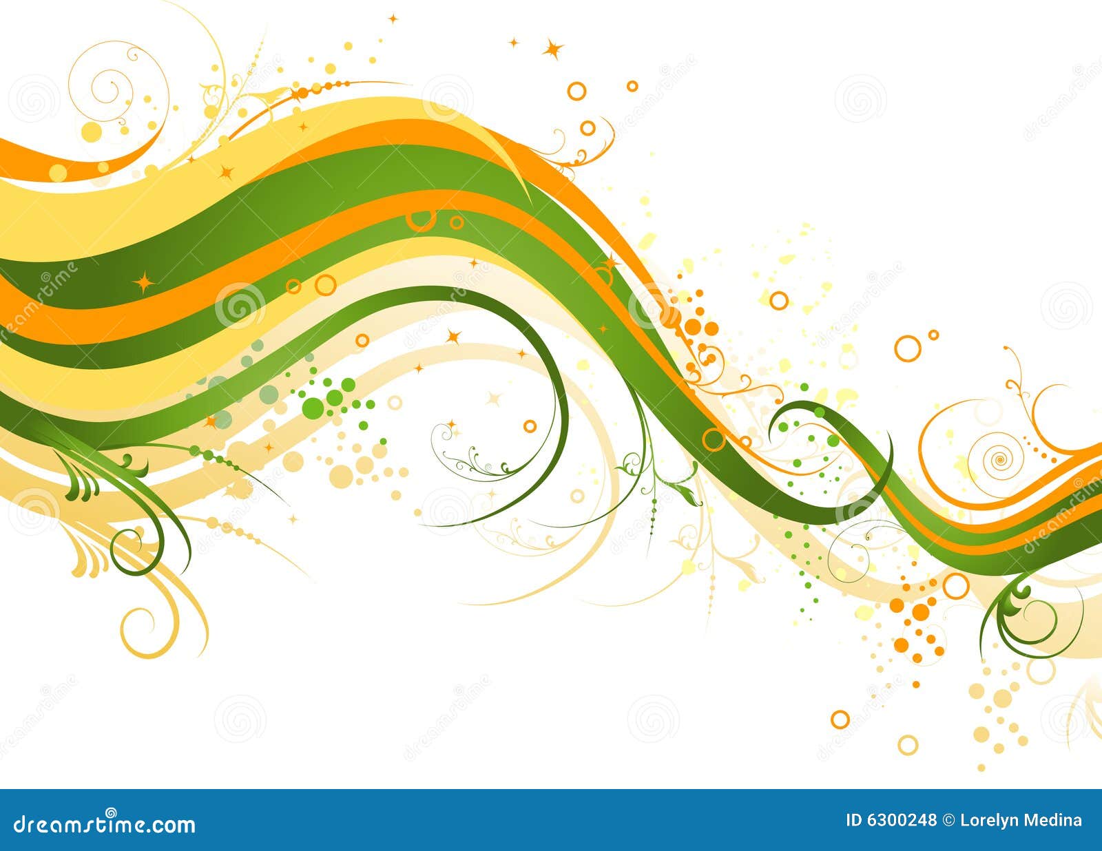 Floral Vines stock illustration. Illustration of drawing - 6300248