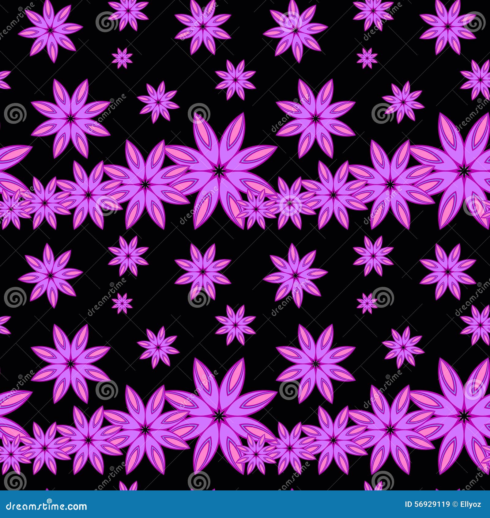Florel seamless pattern stock vector. Illustration of spring - 56929119
