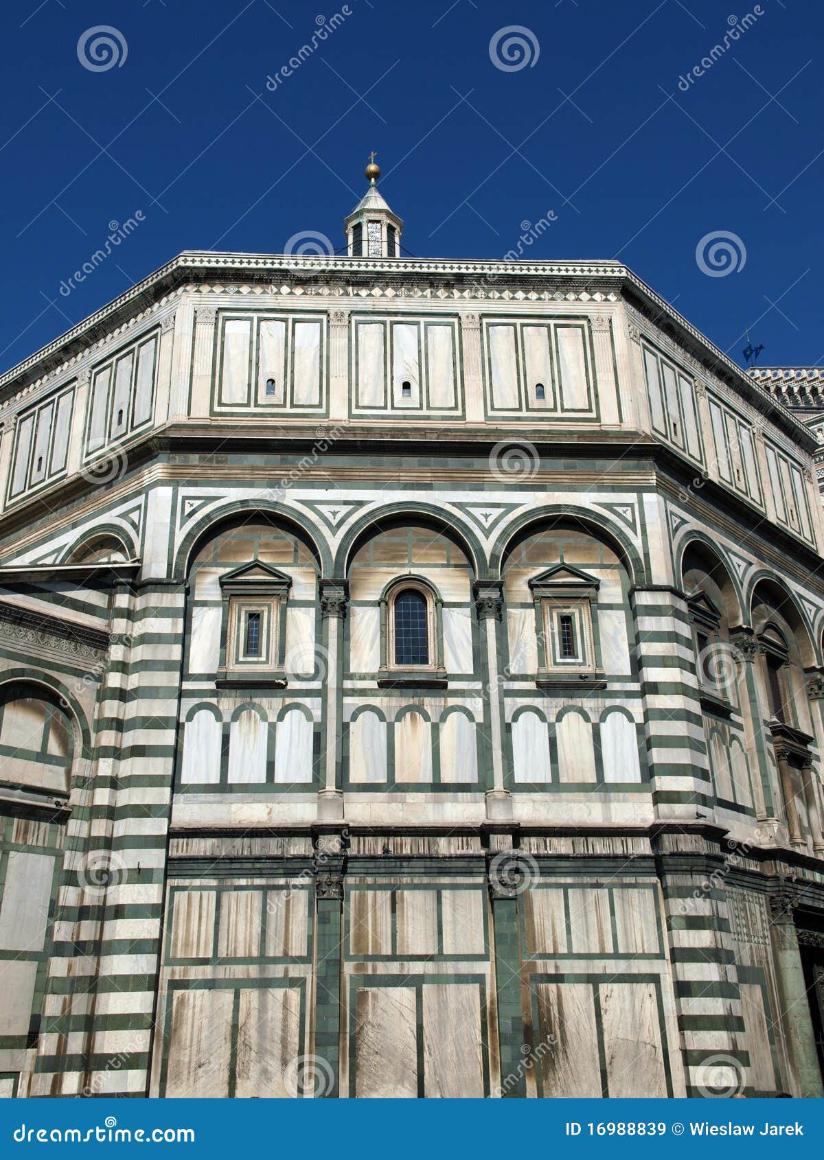 Florence - Baptistery stock image. Image of marble, italia - 16988839