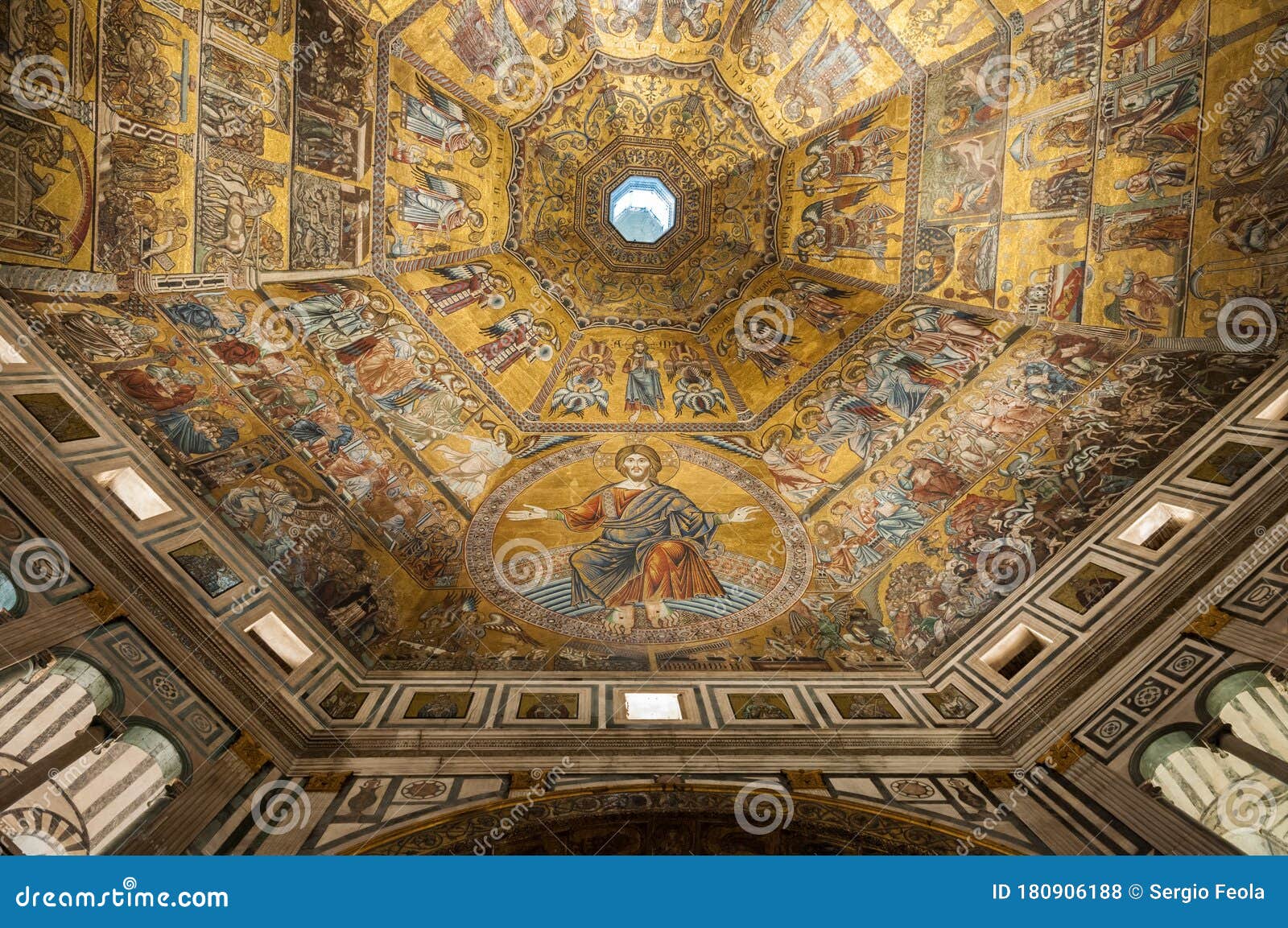 Florence Baptistery, Also Known As The Baptistery Of Saint John, Is A ...