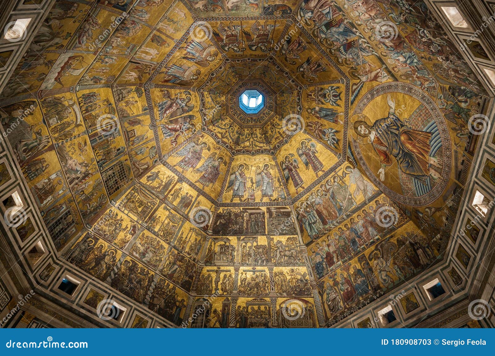 Florence. the Baptistery editorial stock photo. Image of baptistery ...