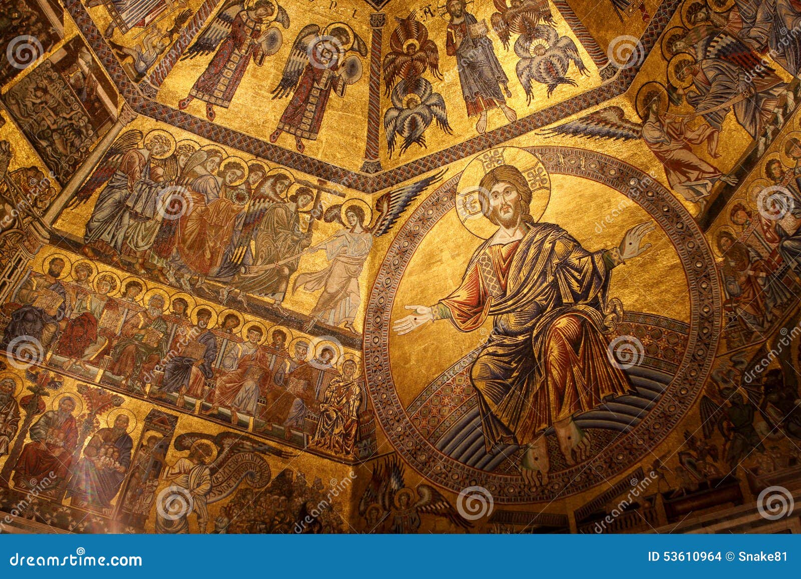 Florence Baptistery, Also Known As The Baptistery Of Saint John, Is A ...