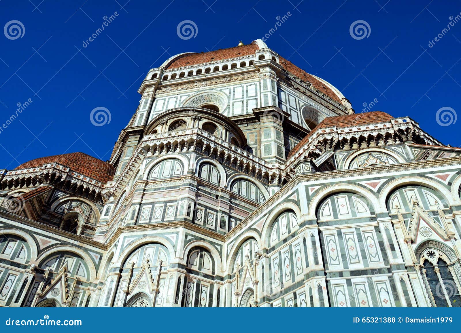 Florence Cathedral, Front View Stock Photo - Image of europe, love ...