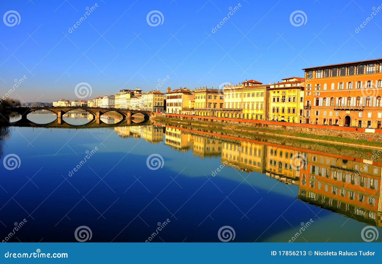 Florence City Center , Italy Stock Image - Image of building ...