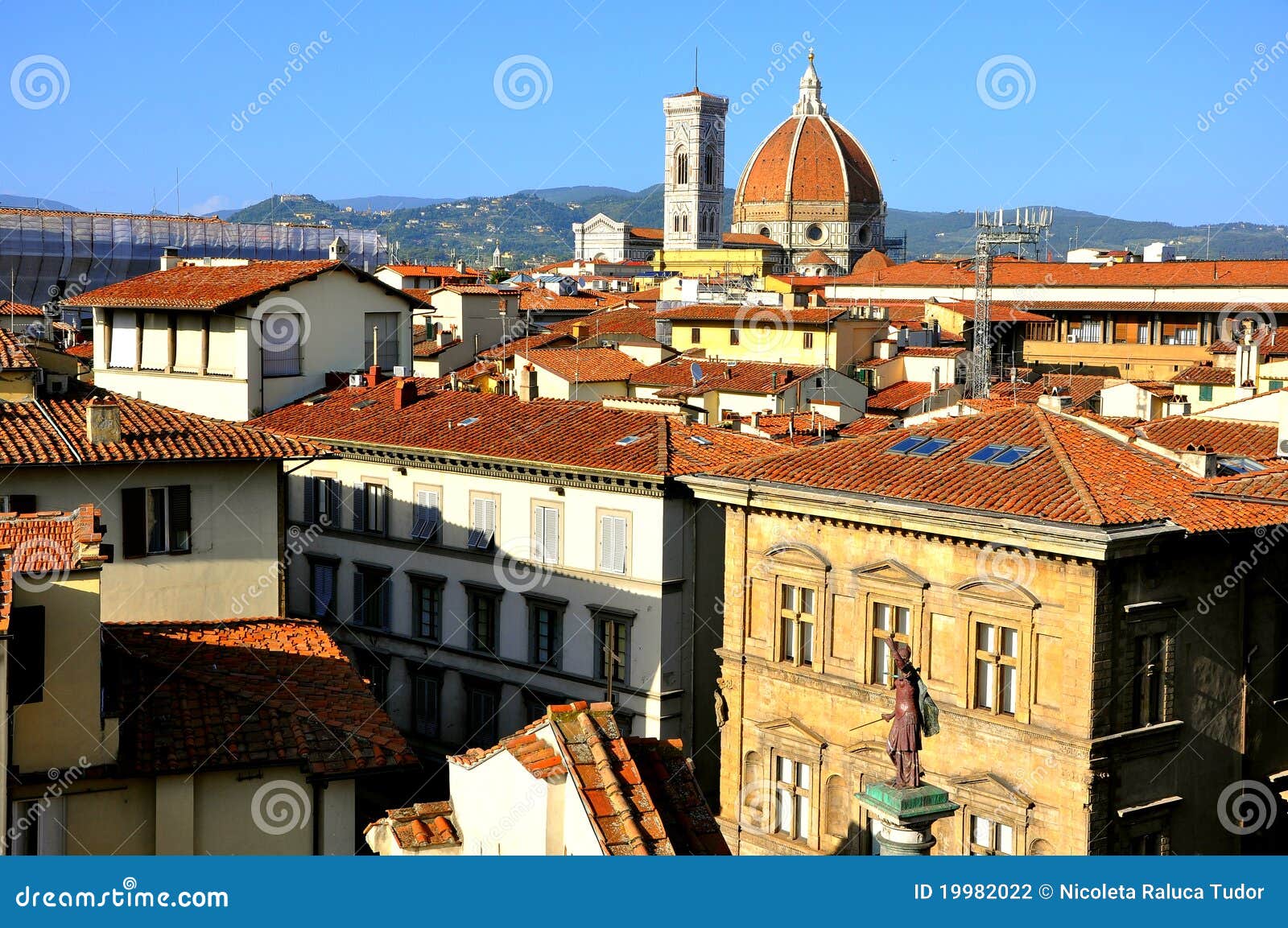 Florence City View from Above, Italy Stock Photo - Image of cityscape ...