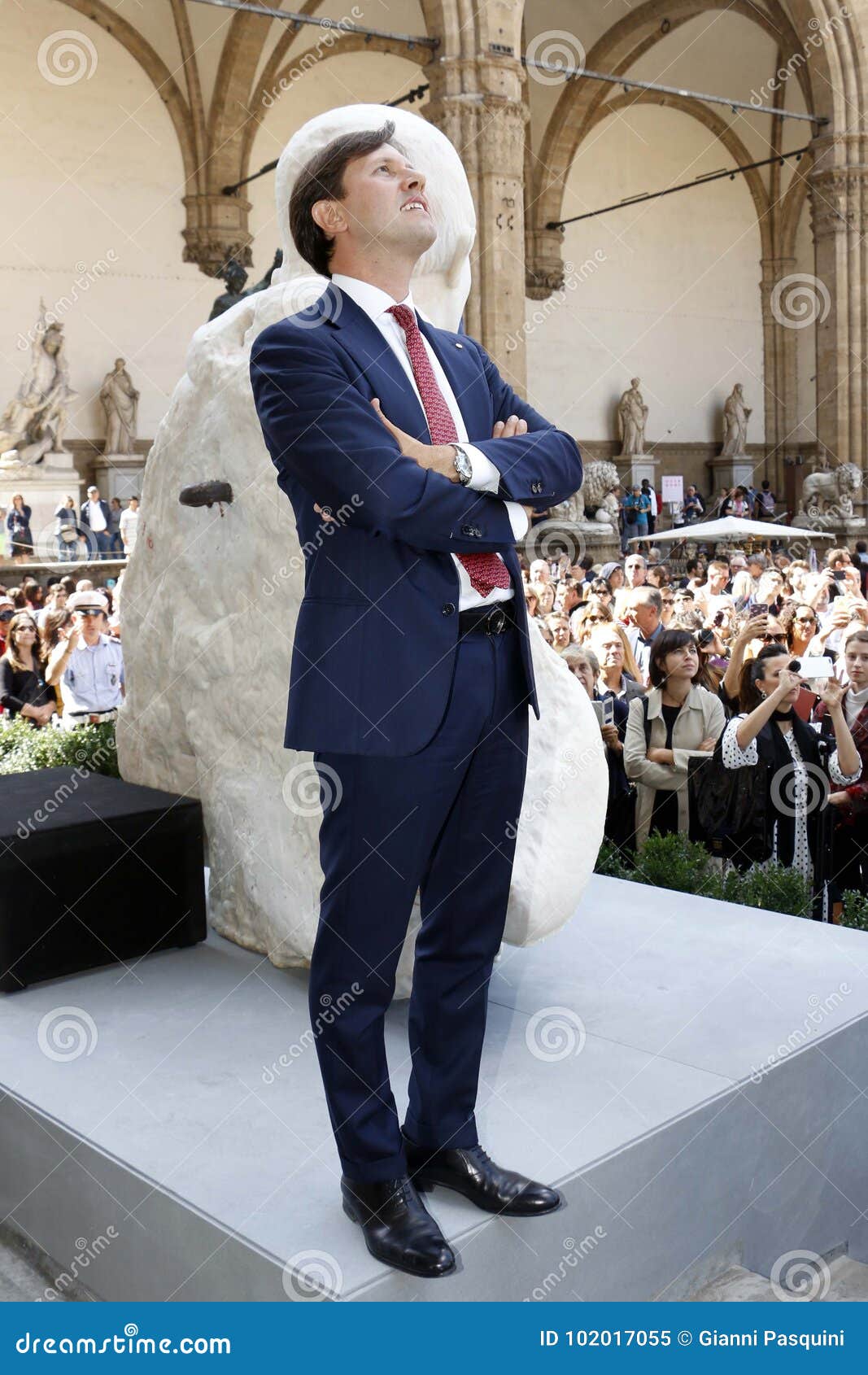 Dario Nardella editorial image. Image of florence, common - 102017055