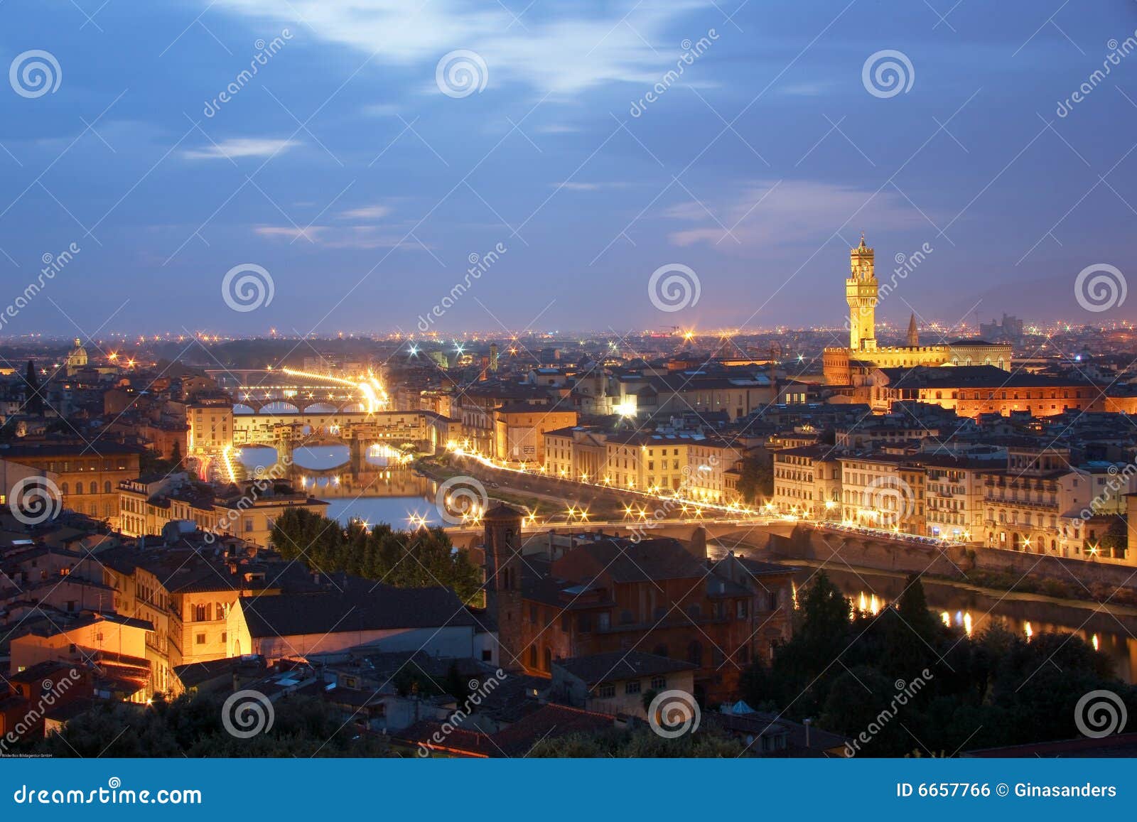 Florence Italie Toscane photo stock. Image du panorama - 6657766