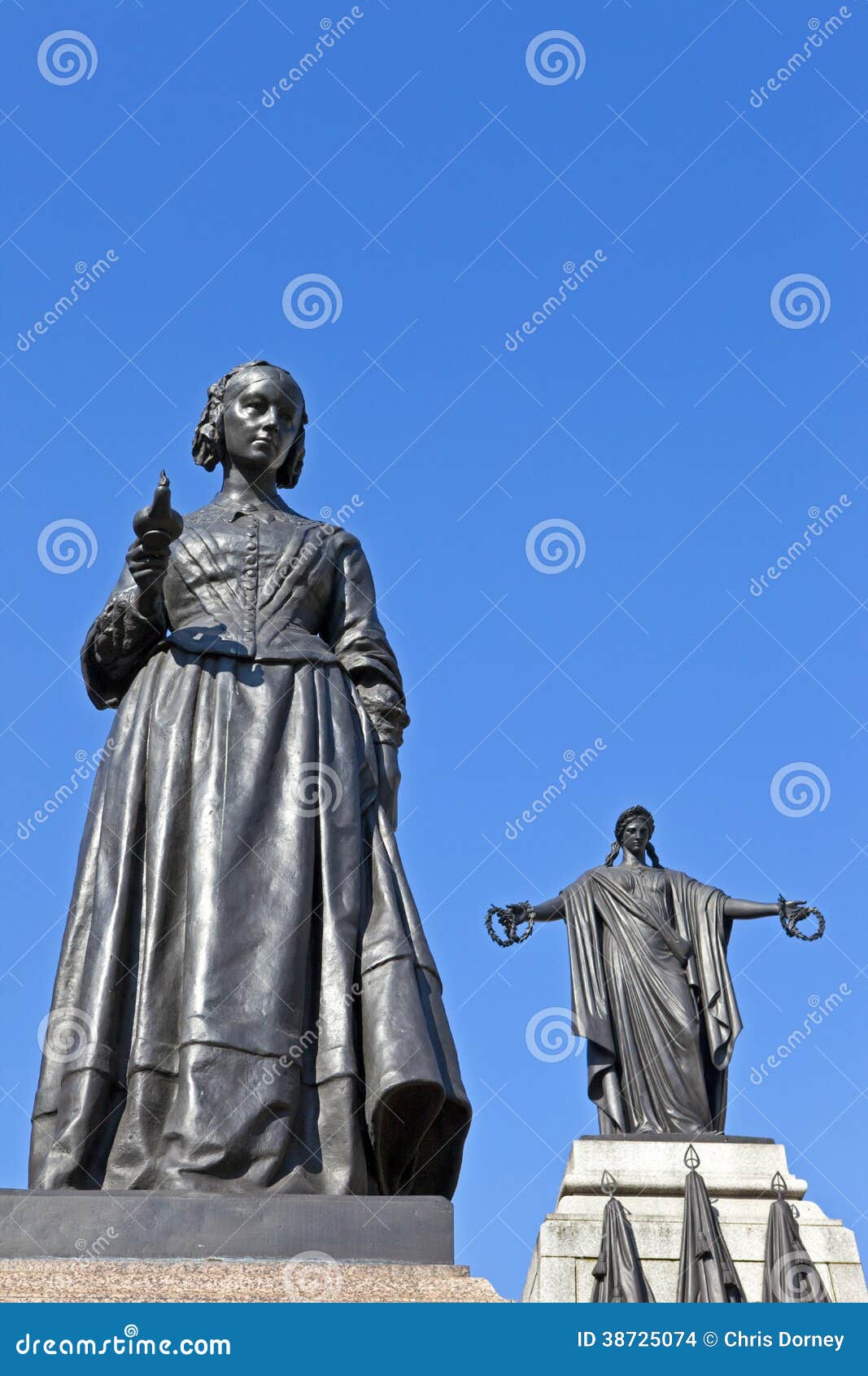 Florence Nightingale Statue Arkivfoto - Bild av briten, attractor: 38725074