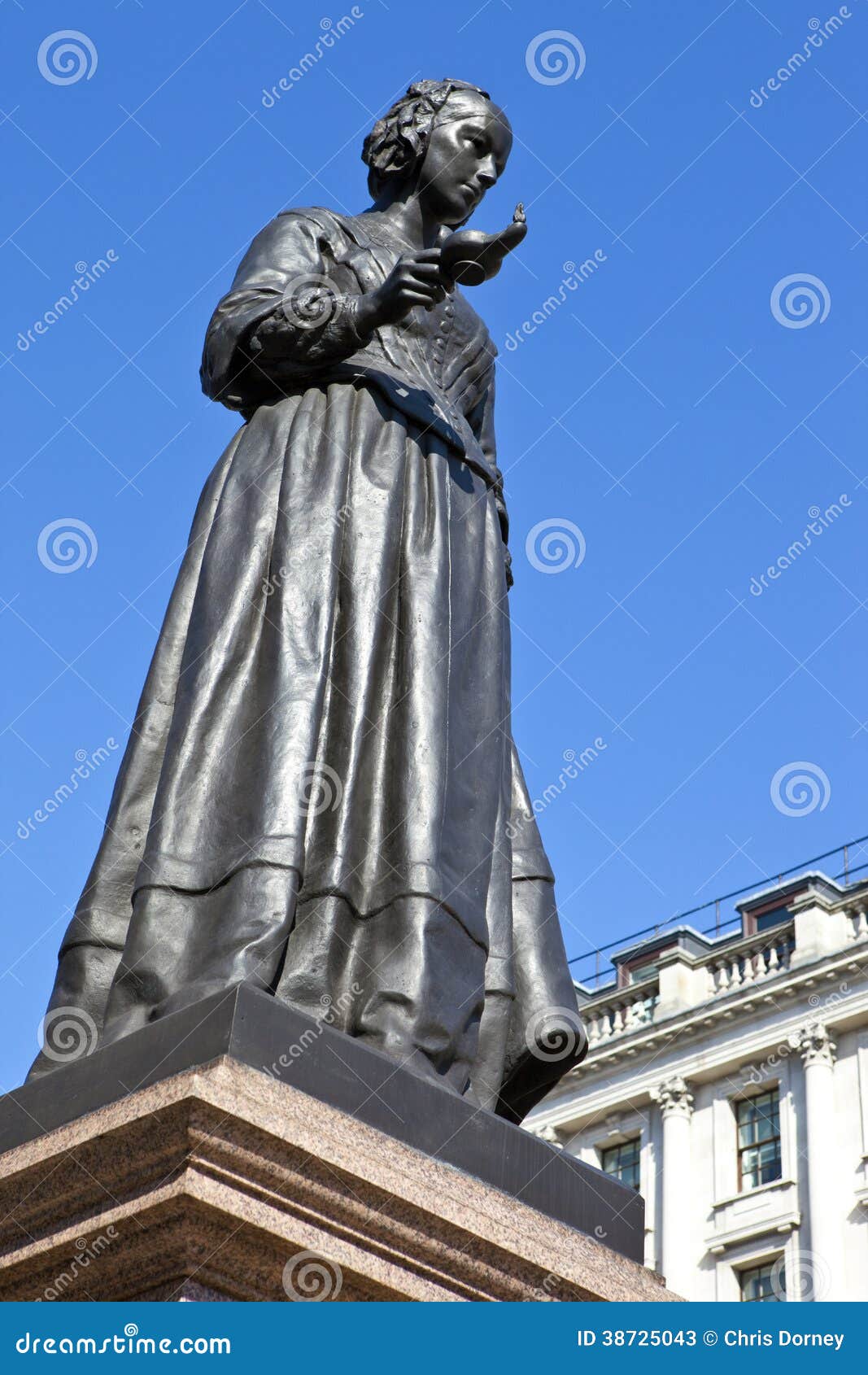 Florence Nightingale Statue a Londra Immagine Stock - Immagine di ...