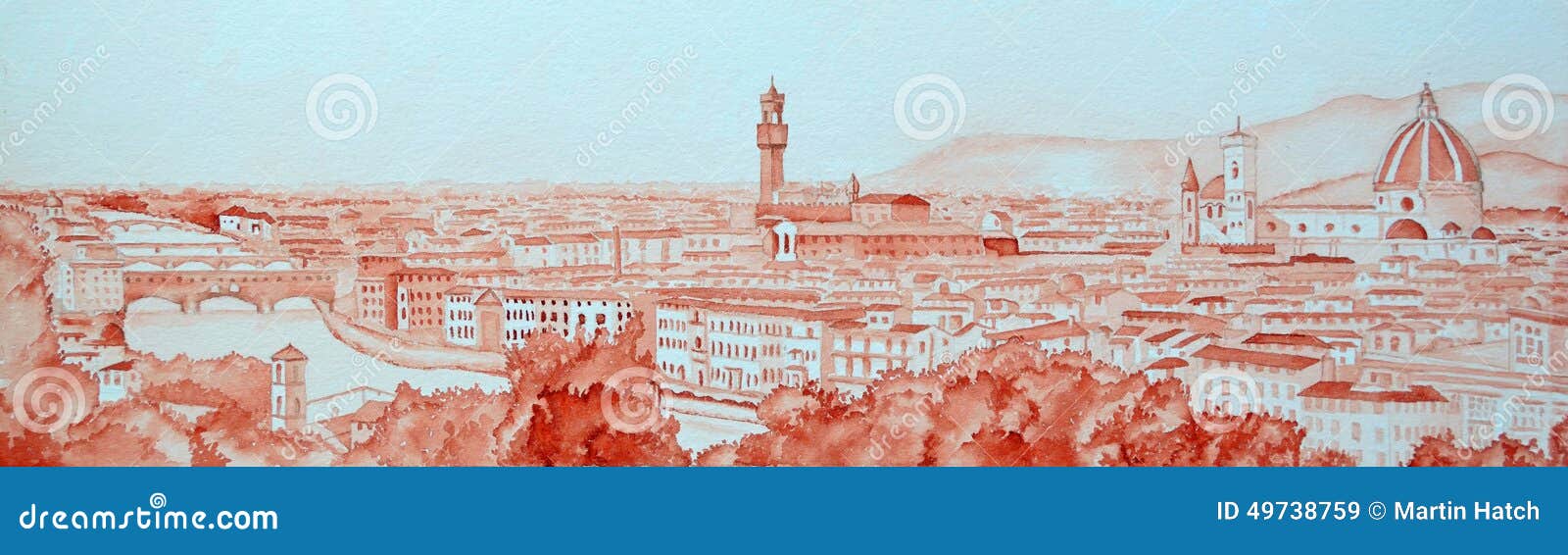 Renaissance Cityscape Stock Illustrations – 682 Renaissance Cityscape ...