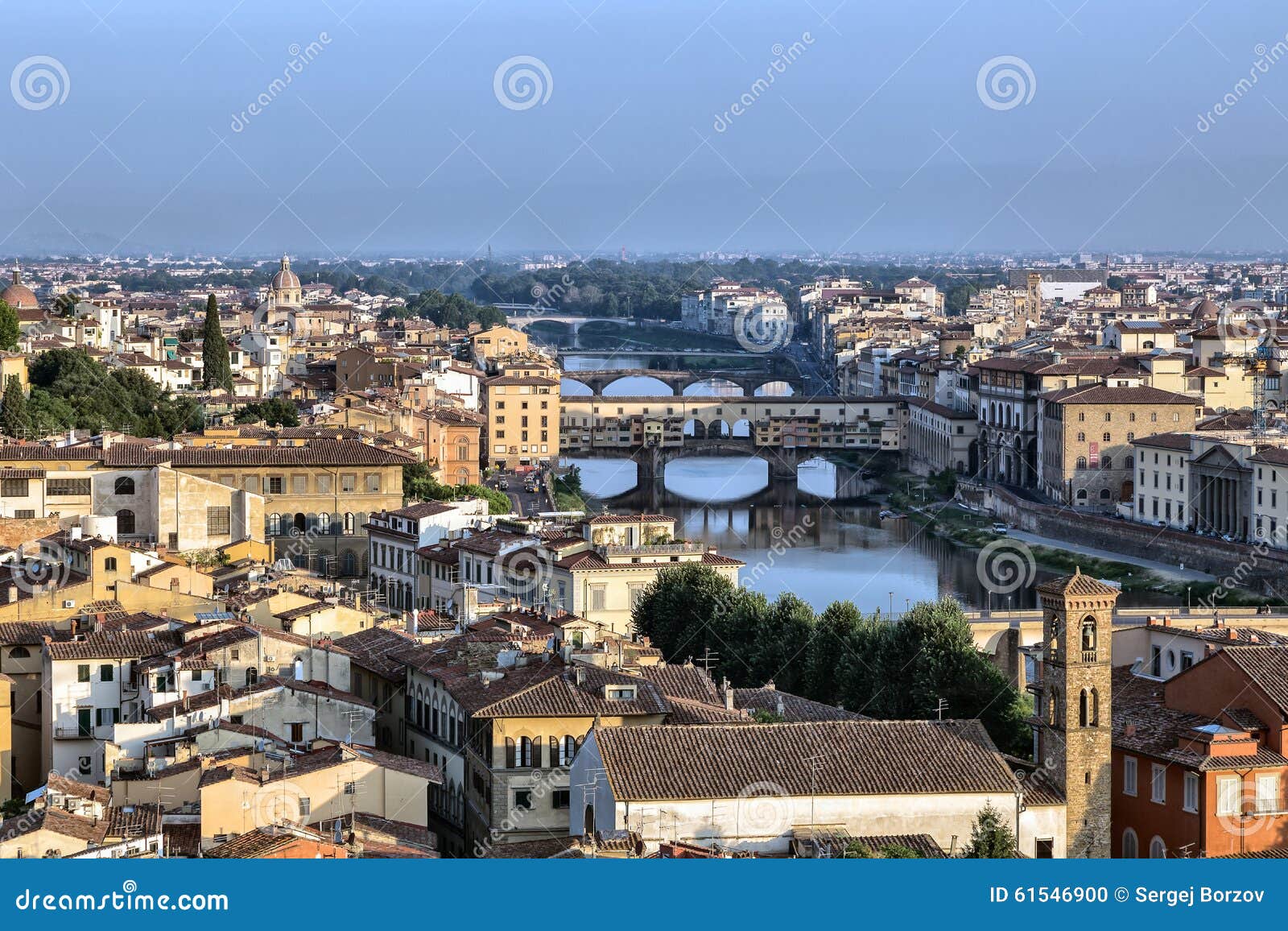 Florence stock photo. Image of italian, tourist, street - 61546900