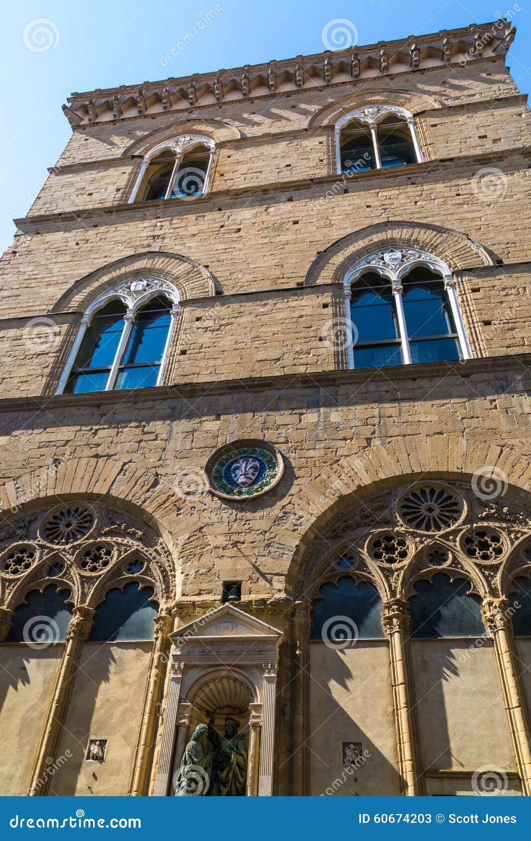 Florentine Architecture stock image. Image of statues - 60674203