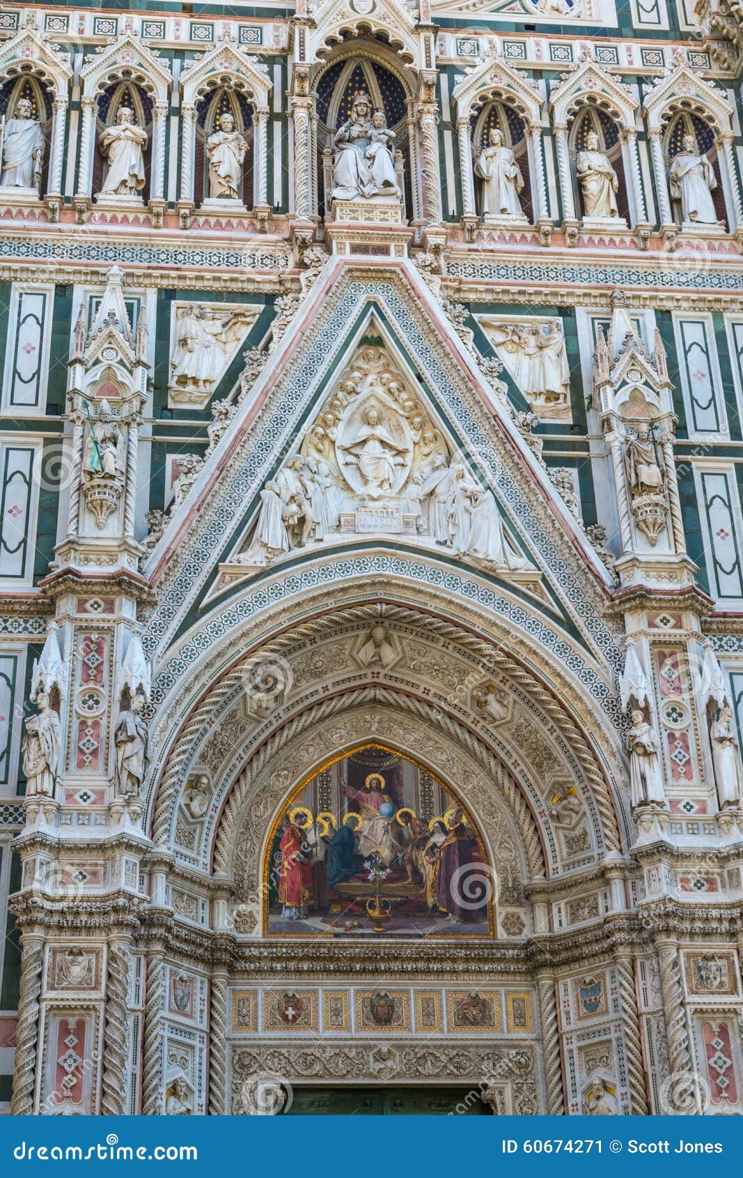 Florentine Cathedral Architecture Stock Image - Image of church ...