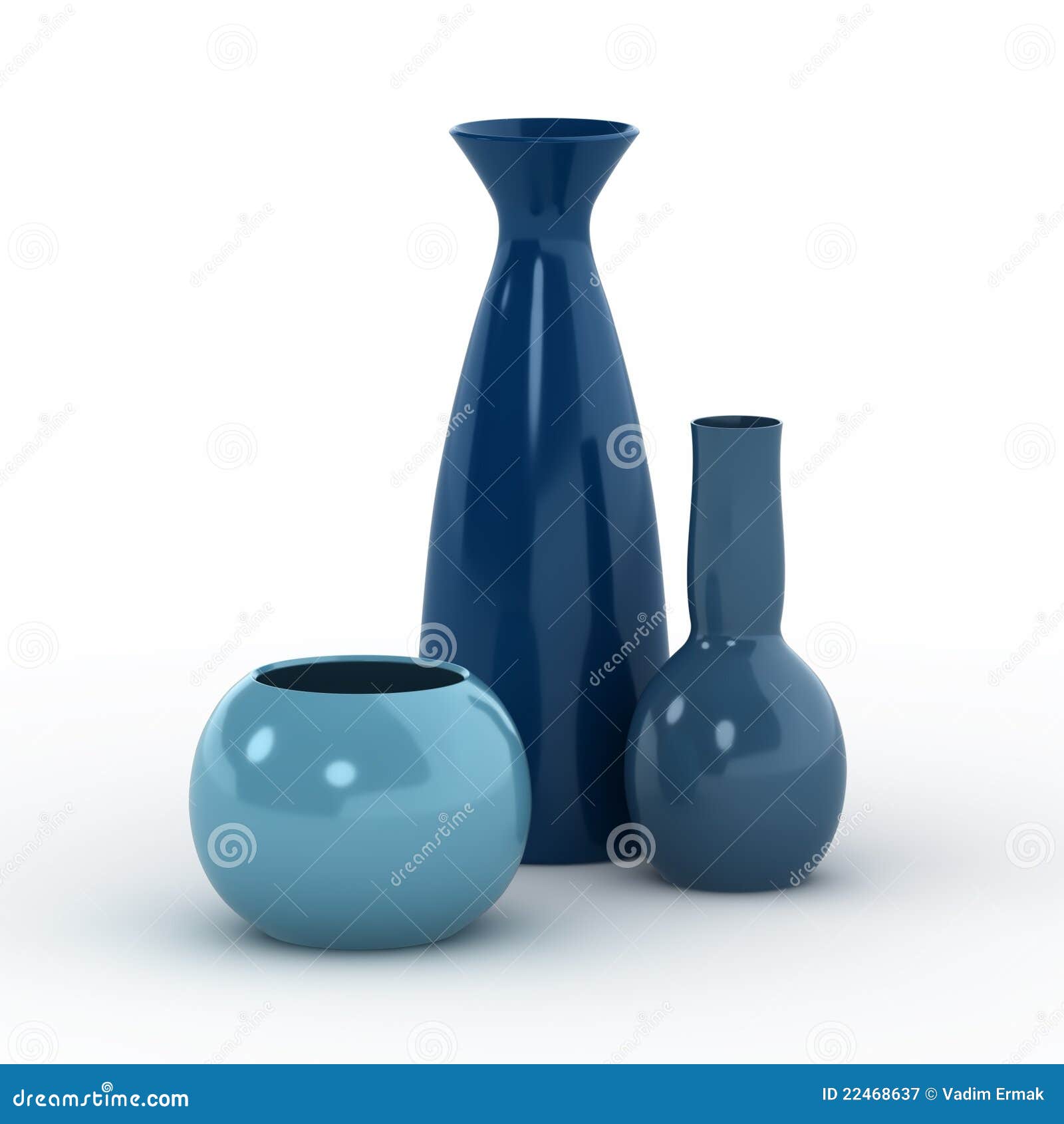 Floreros modernos stock de ilustración. Ilustración de moderno - 22468637