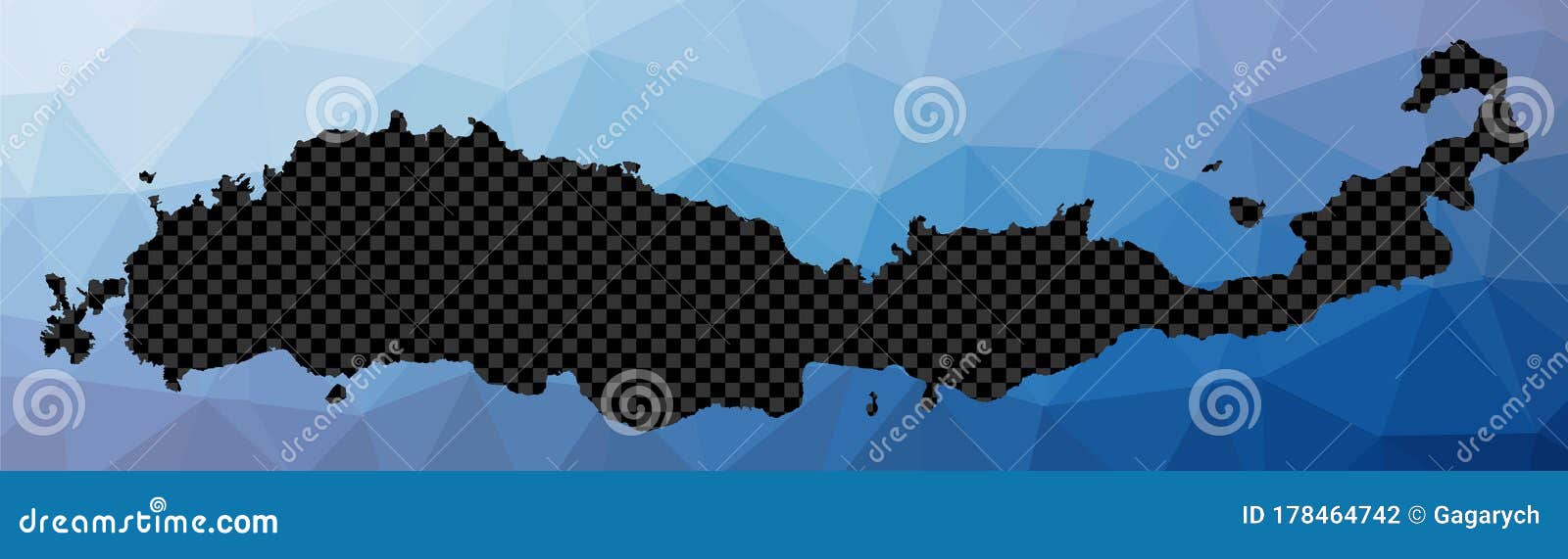 Flores geometric map. stock vector. Illustration of indonesia - 178464742