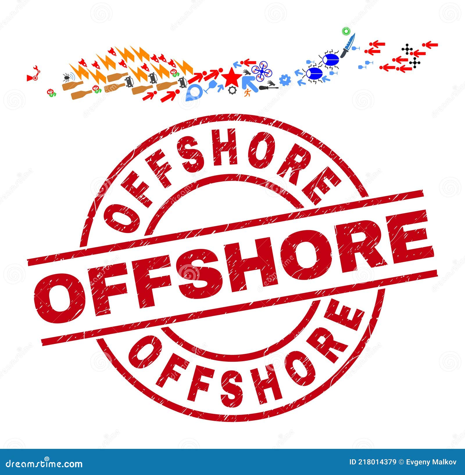 Offshore Grunge Seal Stamp and Flores Islands of Indonesia Map Collage ... Offshore Grunge Seal Stamp and Flores Islands of Indonesia Map Collage ...
