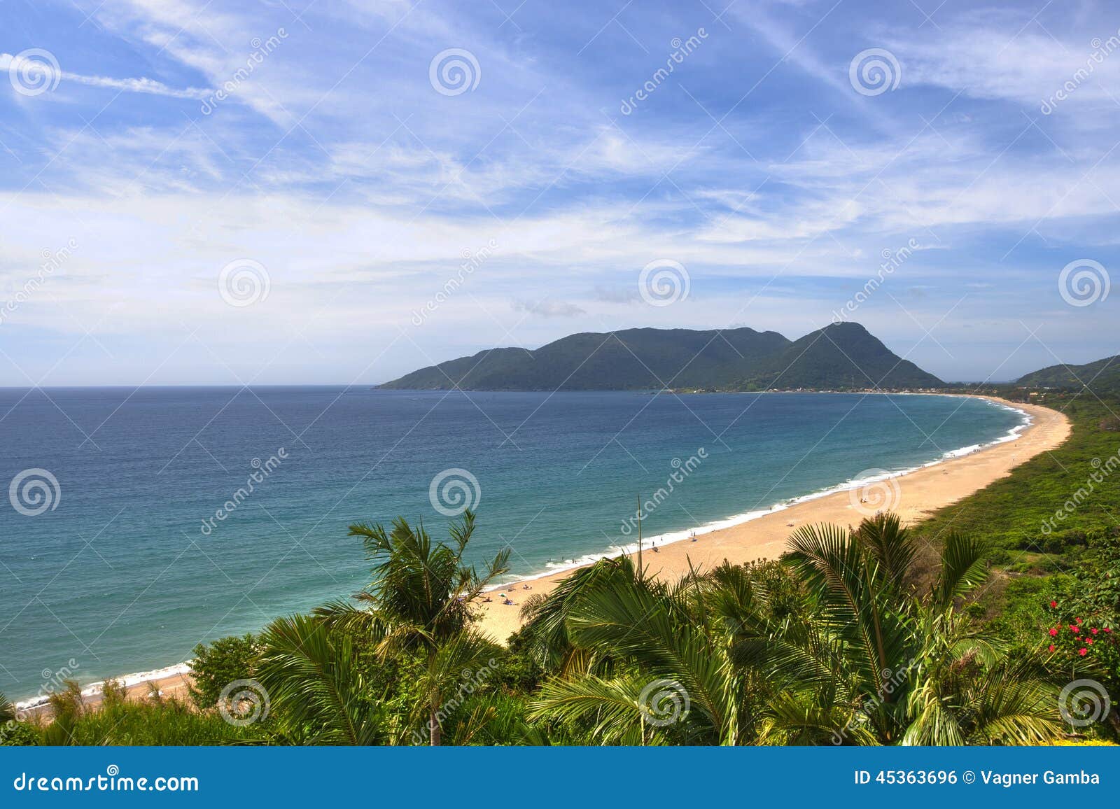 Florianopolis Brazil stock photo. Image of sunset, oceano - 45363696