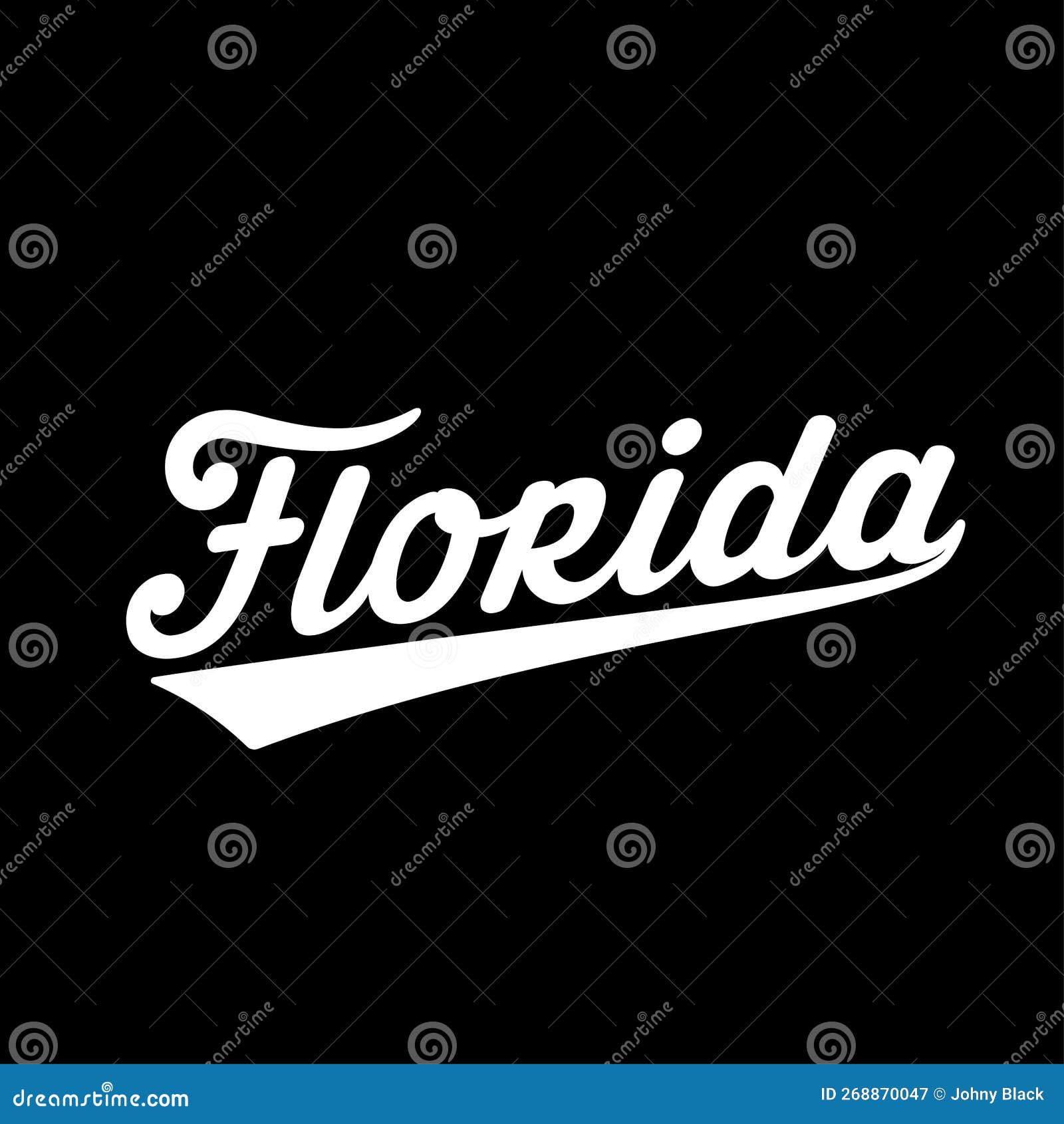 Florida Lettering Design. Florida, United States, Typography Design ...
